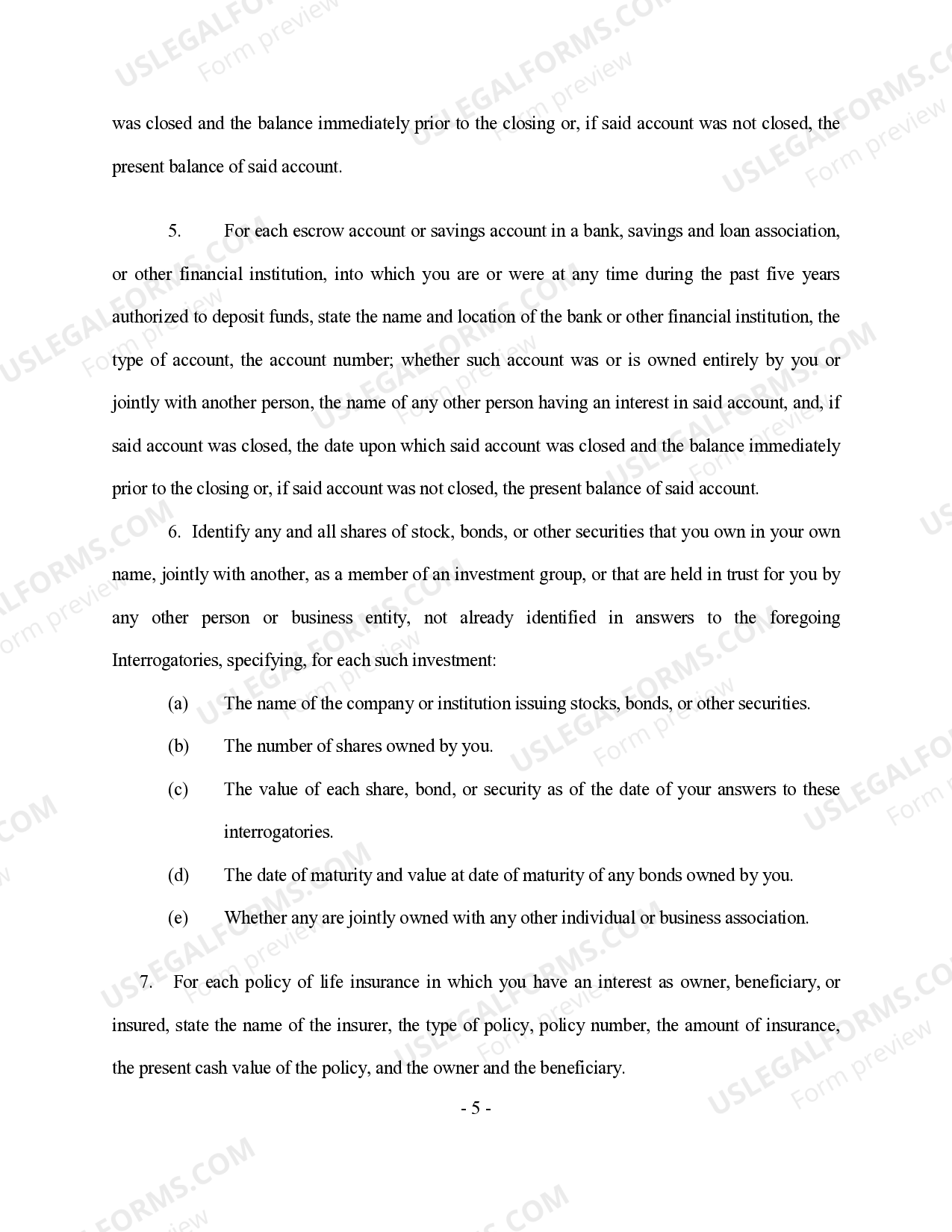 Minnesota Discovery - Petitioner's First Set of Interrogatories to ...