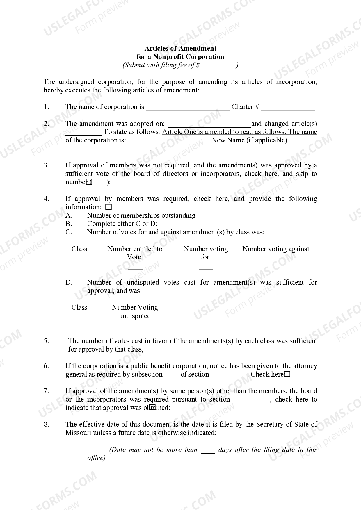 Missouri Corrected Name Change Deed - Correction Deed | US Legal Forms