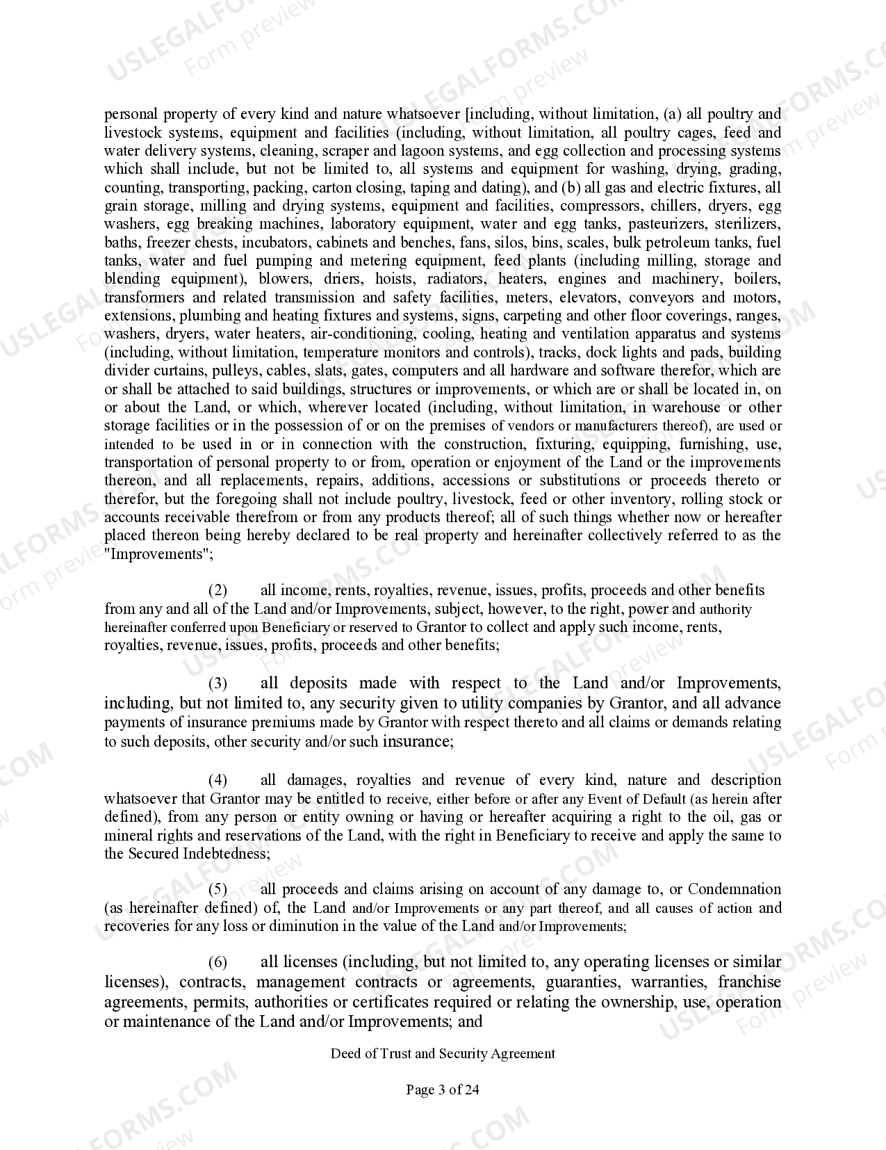 Mississippi Deed of Trust and Security agreement - Ms Deed | US Legal Forms