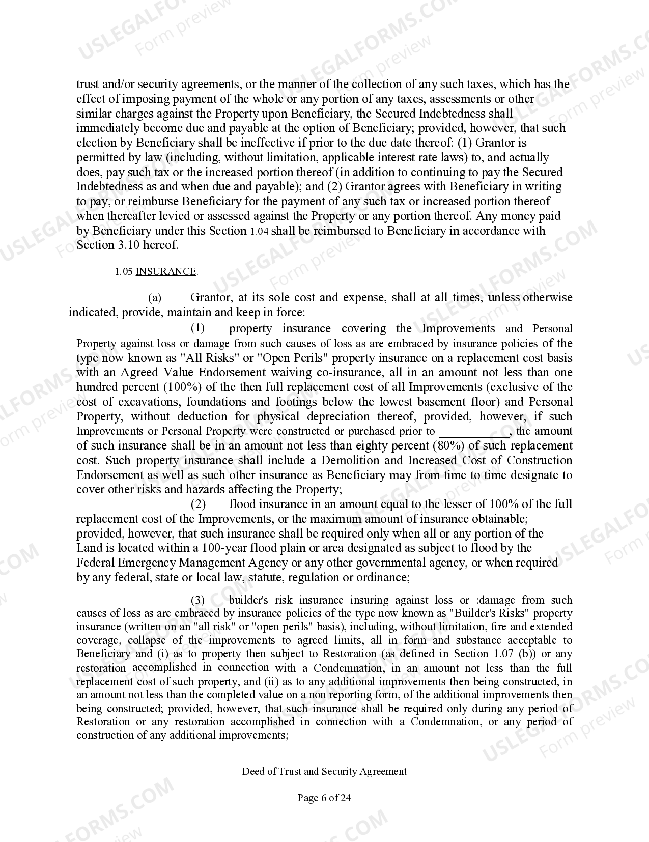 Mississippi Deed of Trust and Security agreement - Ms Deed | US Legal Forms