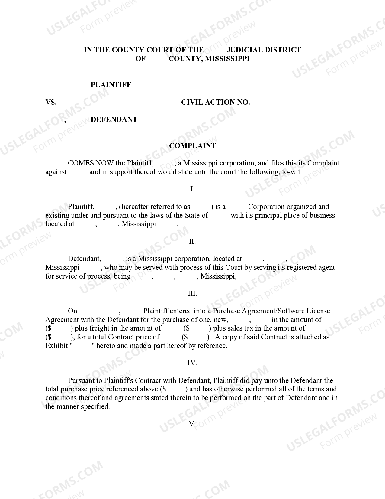 California Cause of Action regarding Common Counts - Common Counts ...