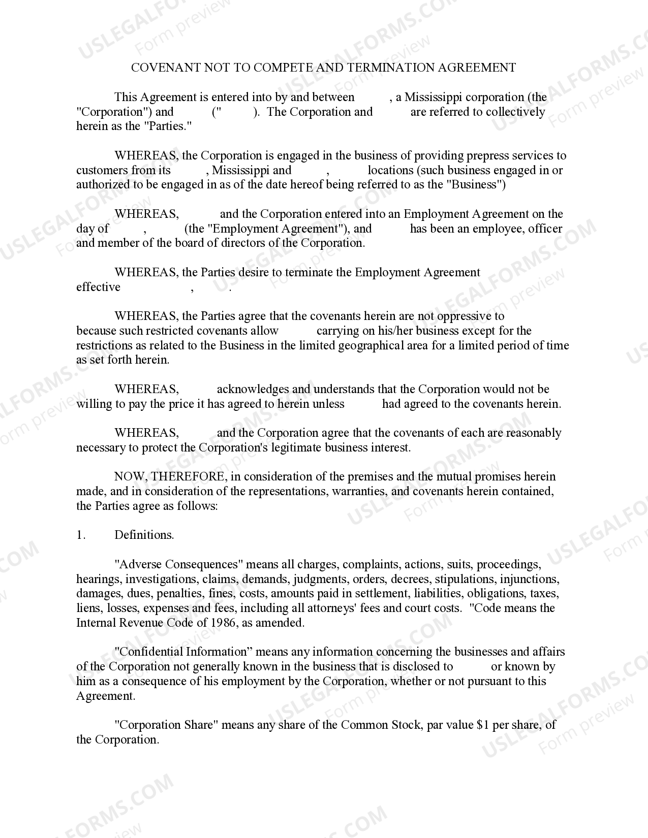 Mississippi Complaint for Injunction | US Legal Forms