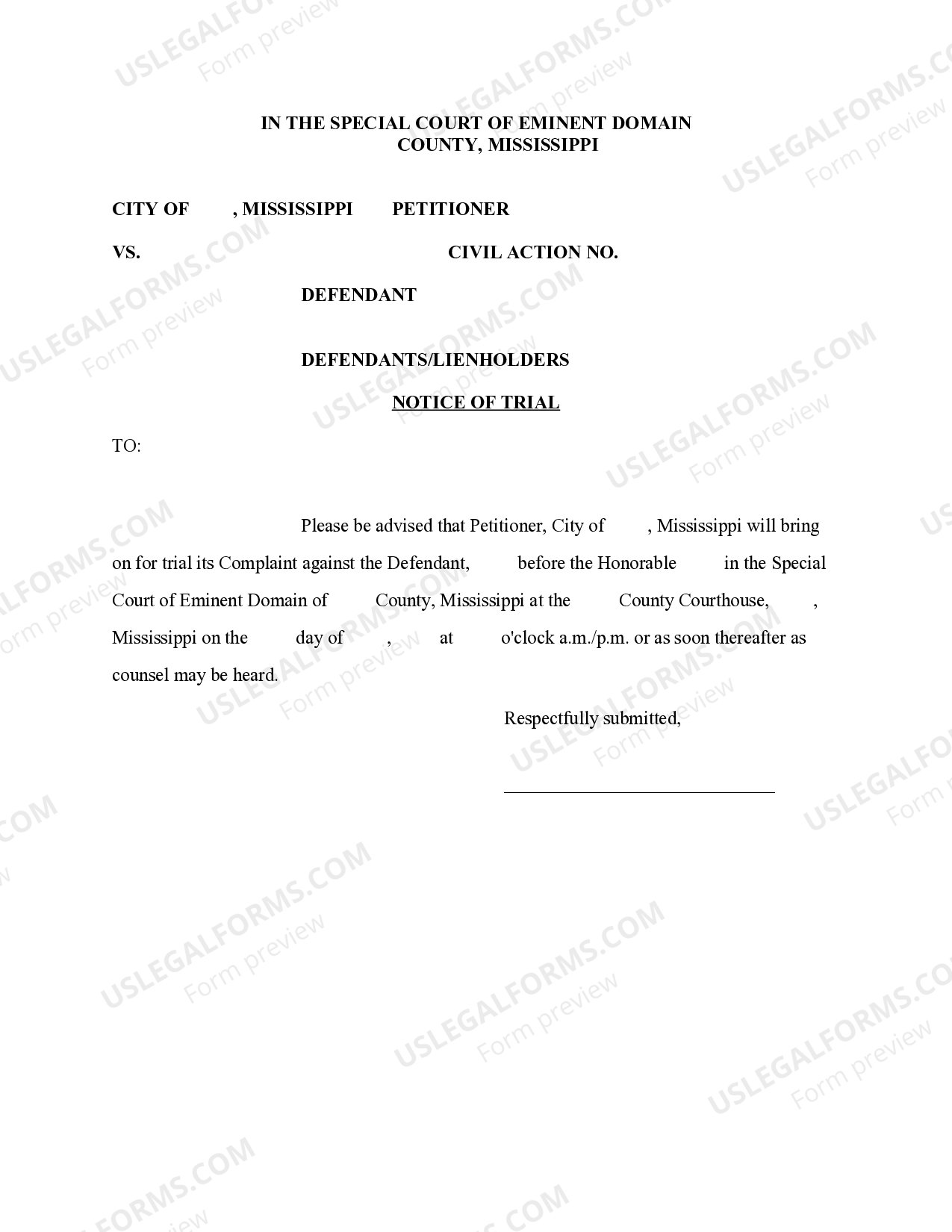 North Dakota Notice of Motion and Motion for Temporary Order | US Legal ...