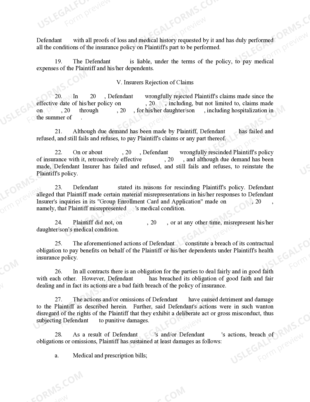 Mississippi Insurance Refusal to Pay and Bad Faith Claim - Bad Faith ...