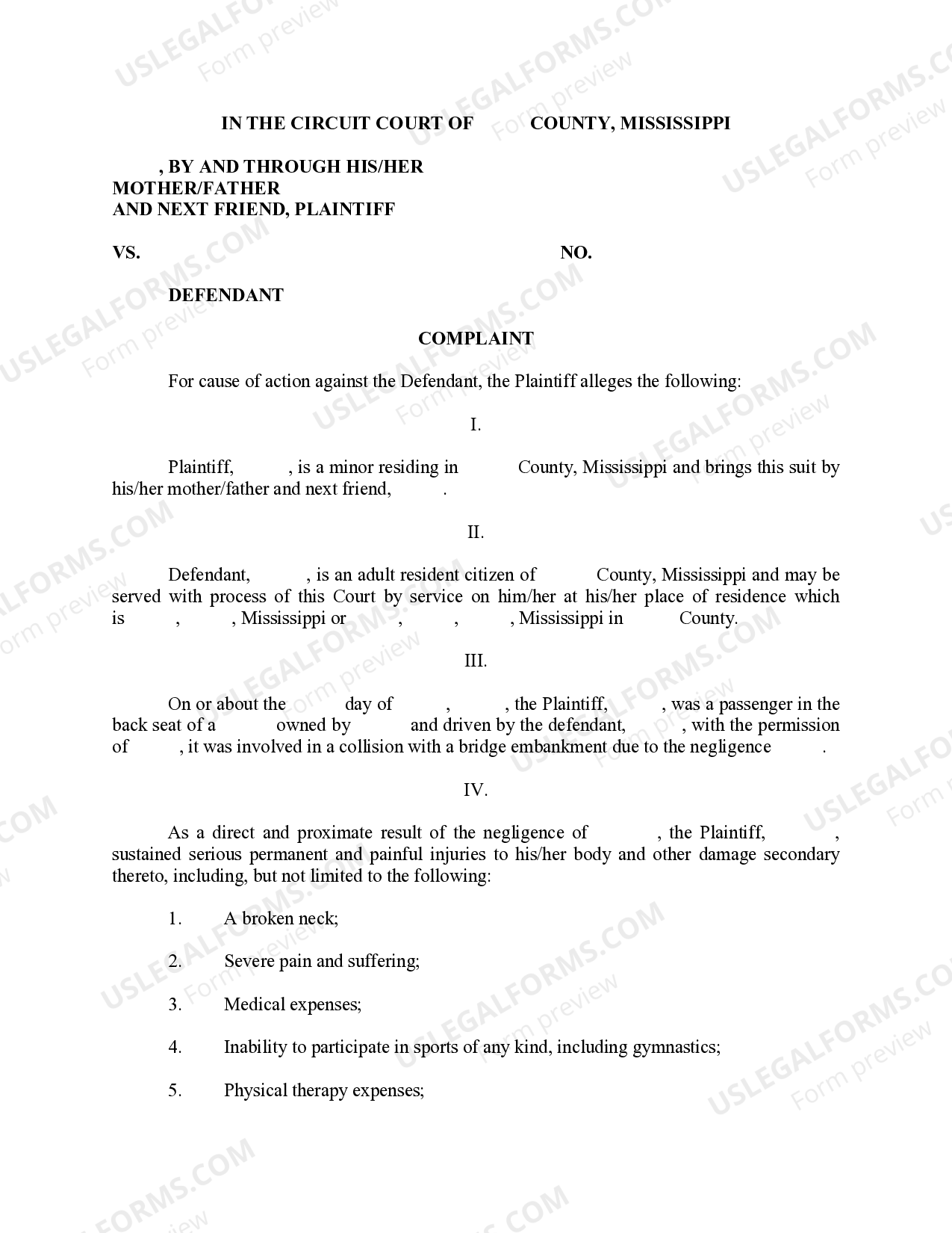 Mississippi Complaint - How To File A Complaint Against An Attorney In ...