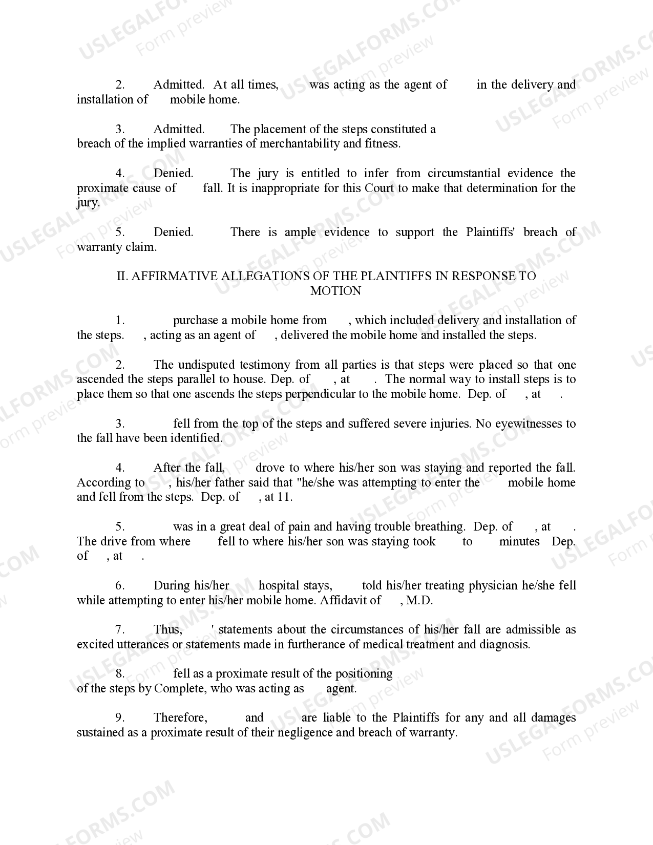 Mississippi Response to Motion for Summary Judgment - Mississippi ...