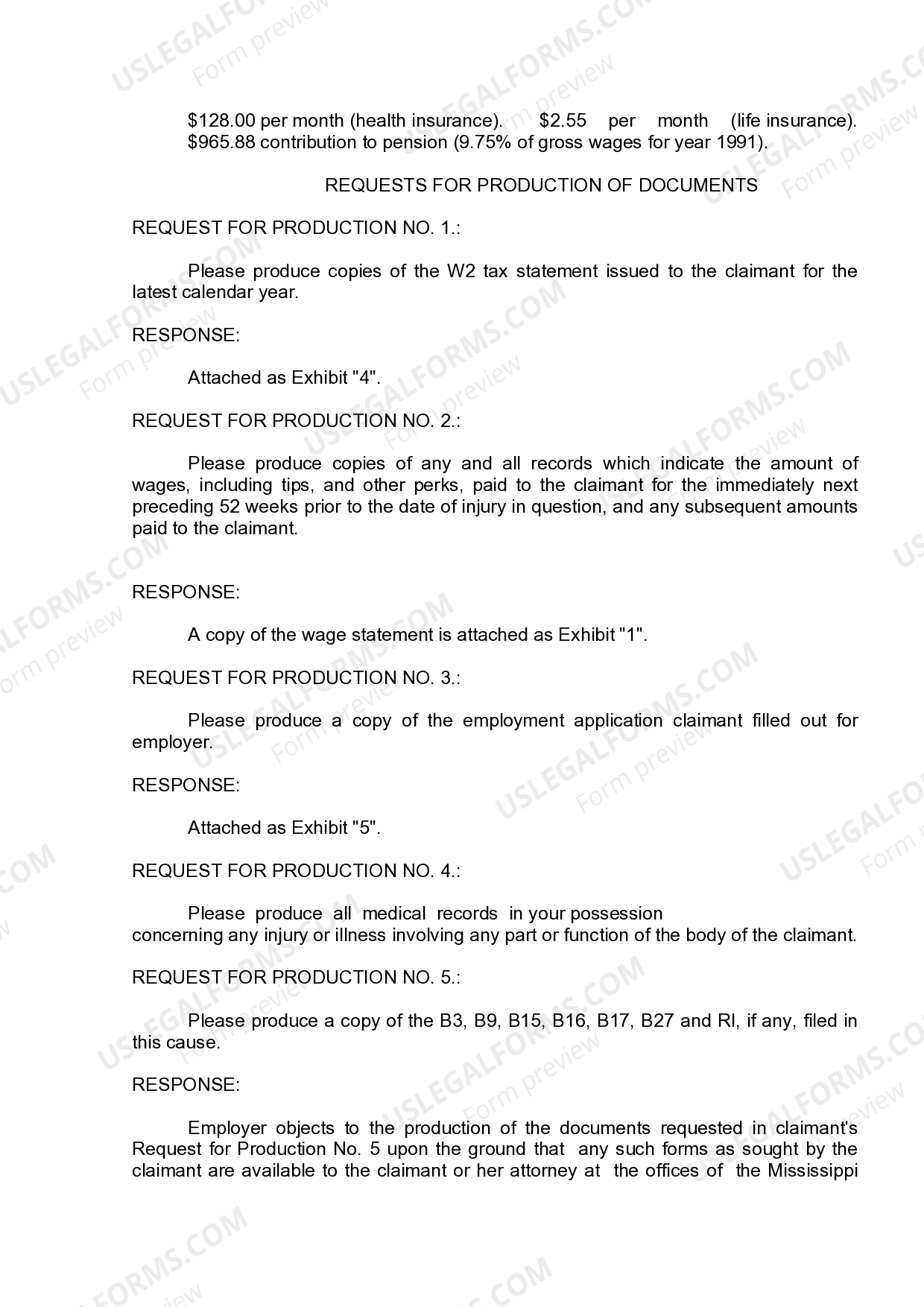 Mississippi Claimant's First Supplemental Answers to First Set of ...