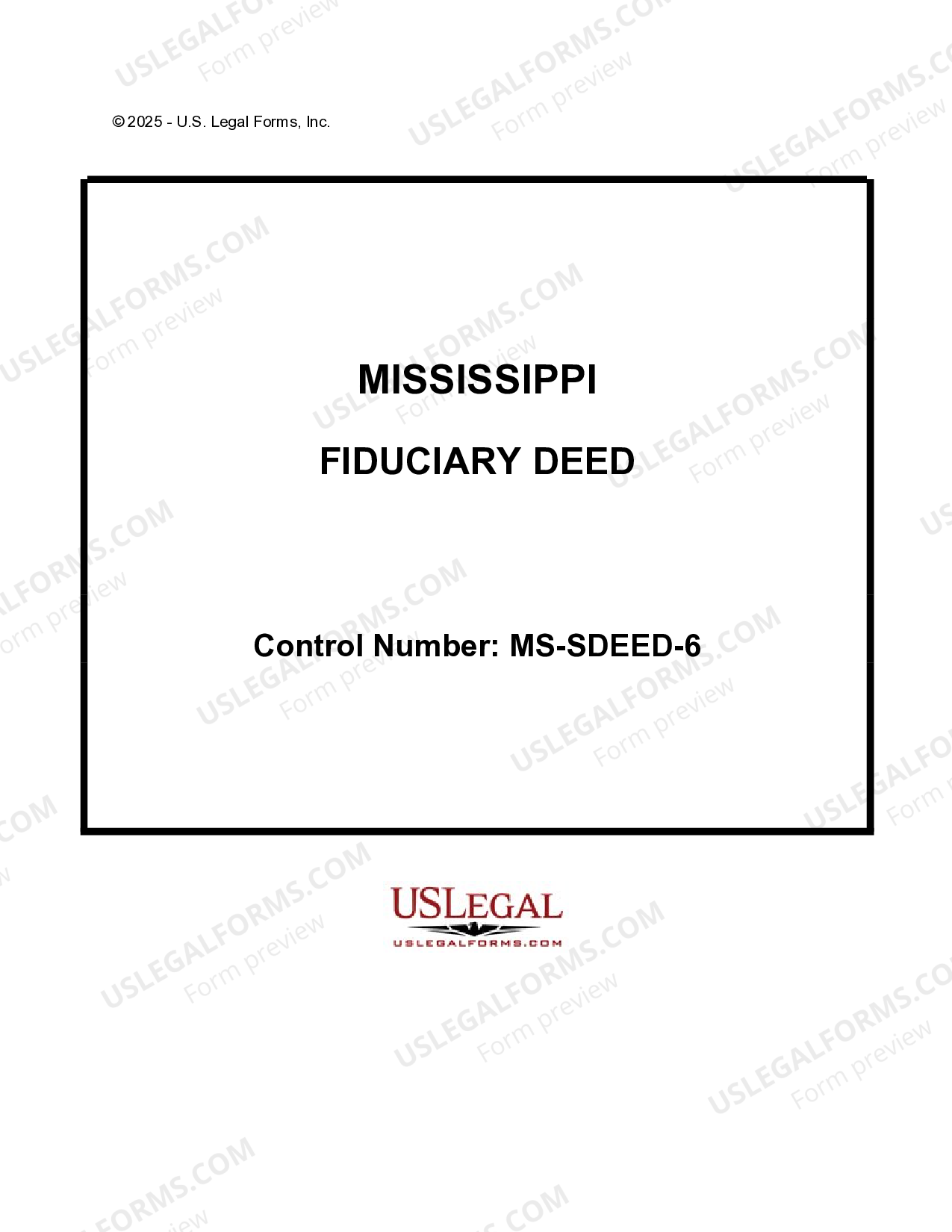 Mississippi Fiduciary Deed for use by Executors, Trustees, Trustors - Executrix Deed | US Legal ...