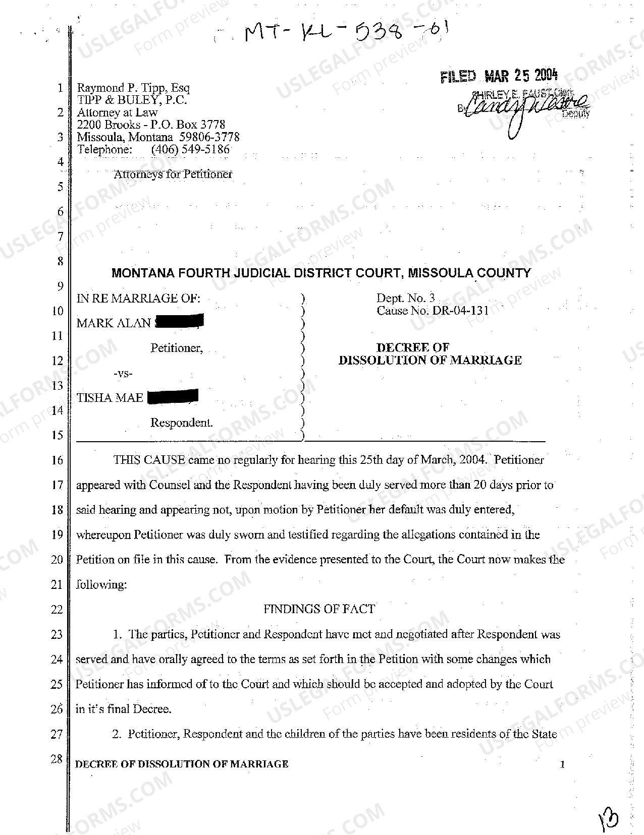 Indiana Petition For Probate of Will and for Supervised Administration ...