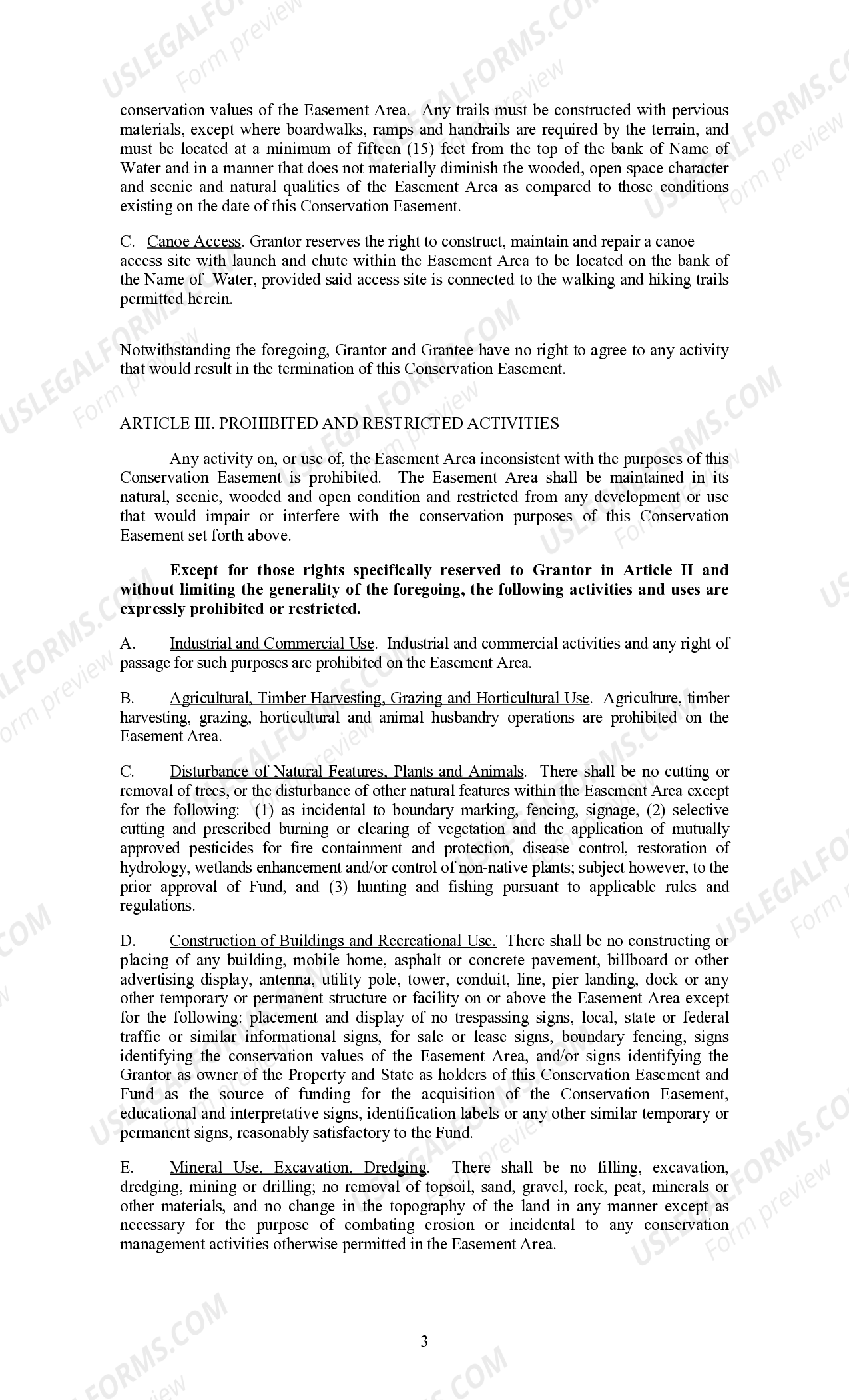 North Carolina Utility Easement Laws | US Legal Forms