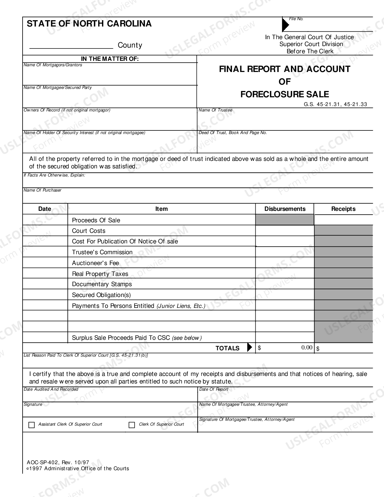 New Jersey Agreement Release Of Restriction on Property - Release Of ...