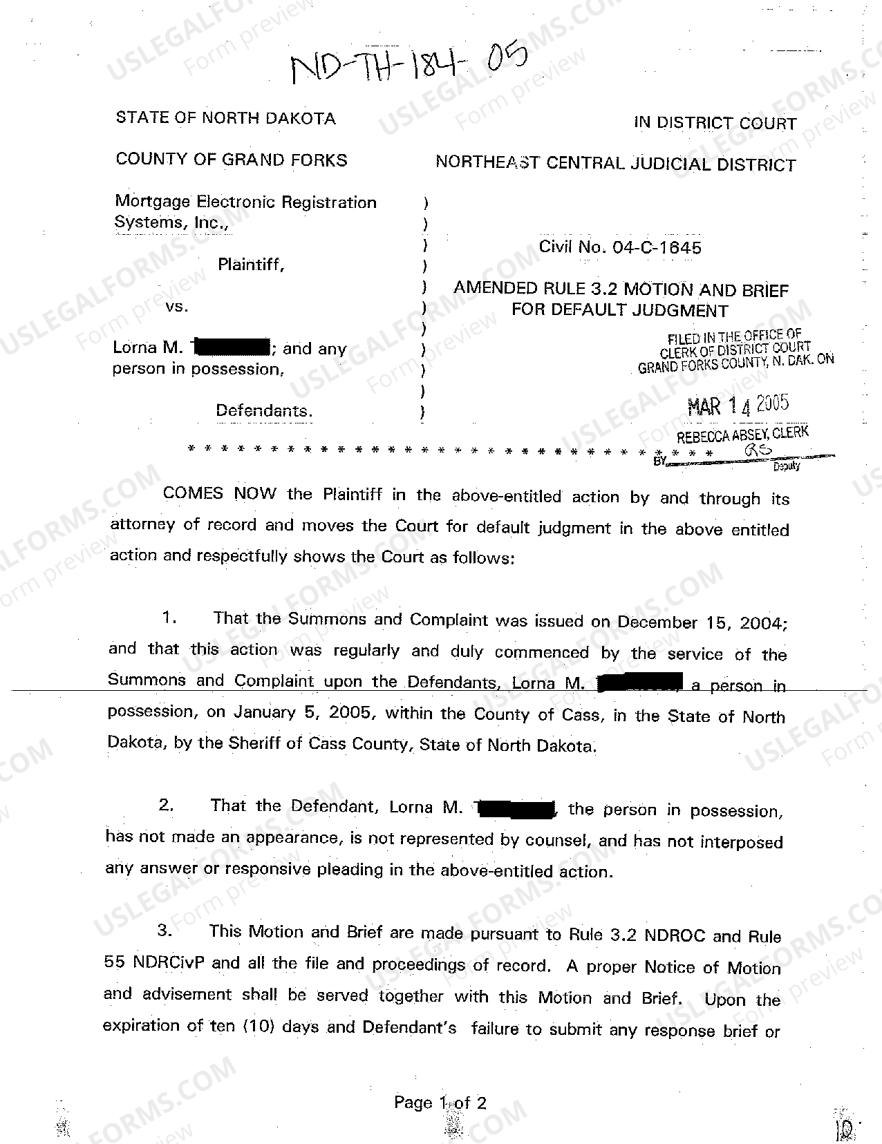 New Jersey Complaint for Negligence and Demand for Trial by Jury ...