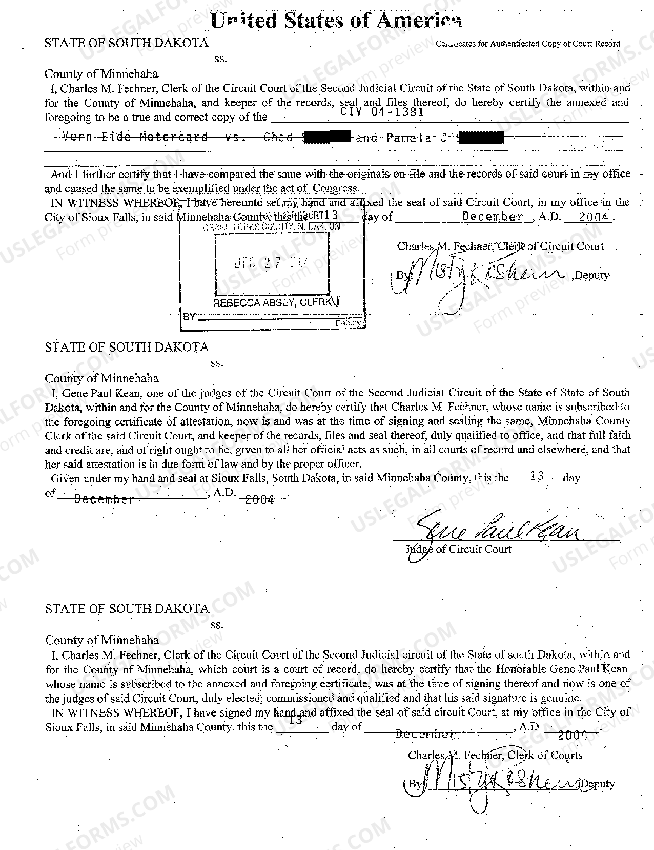 North Dakota Petition for Registration of Foreign Judgment | US Legal Forms