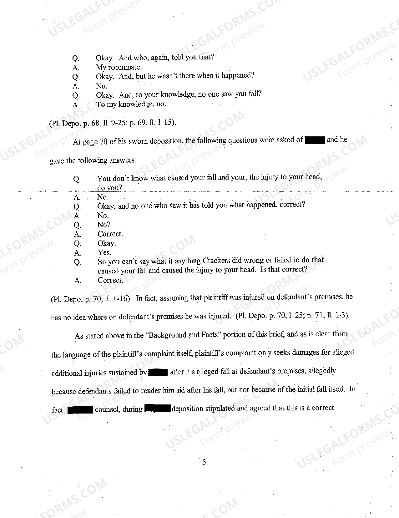 North Dakota Defendant's Motion for Summary Judgment | US Legal Forms