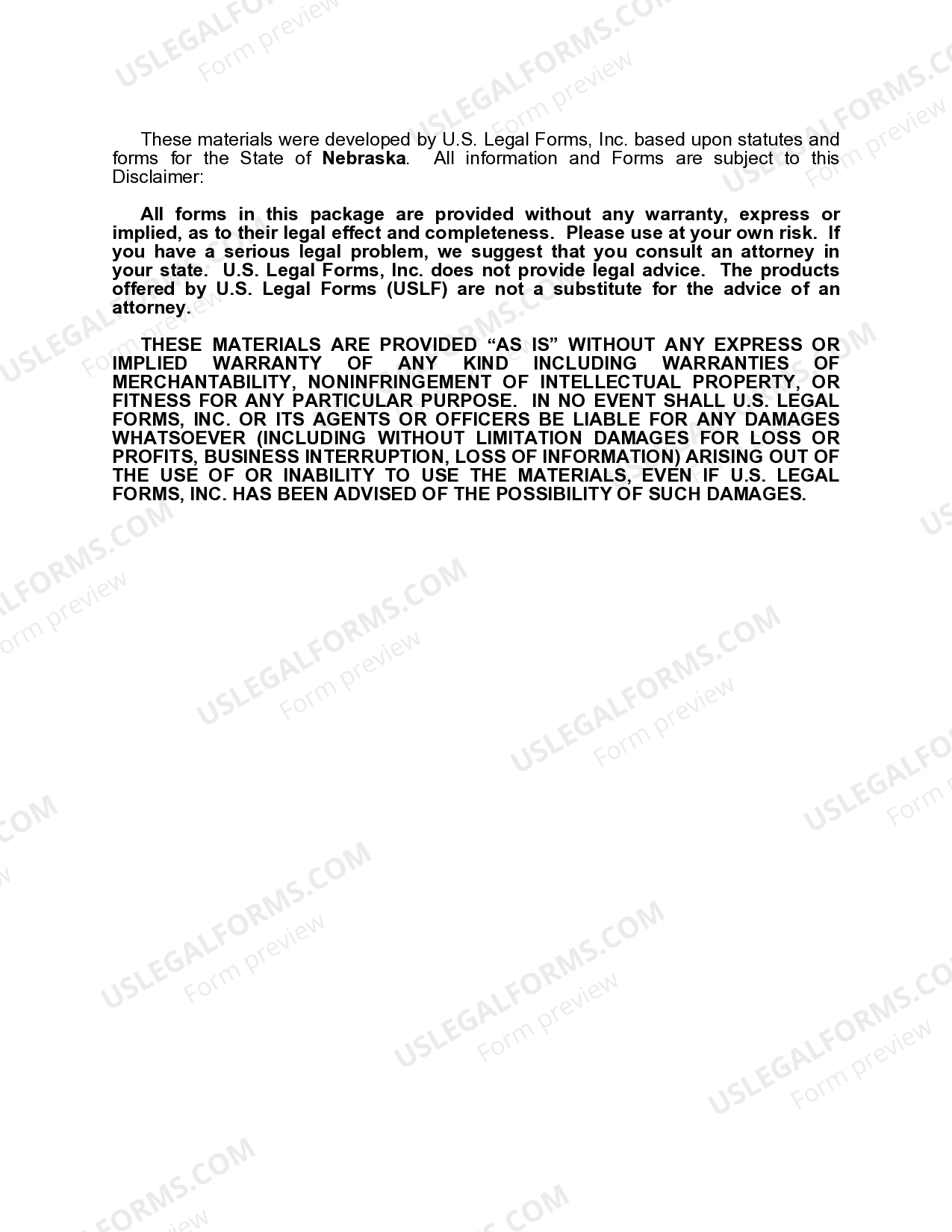 Nebraska Transfer on Death Deed or TOD - Beneficiary Deed - Death Deed ...