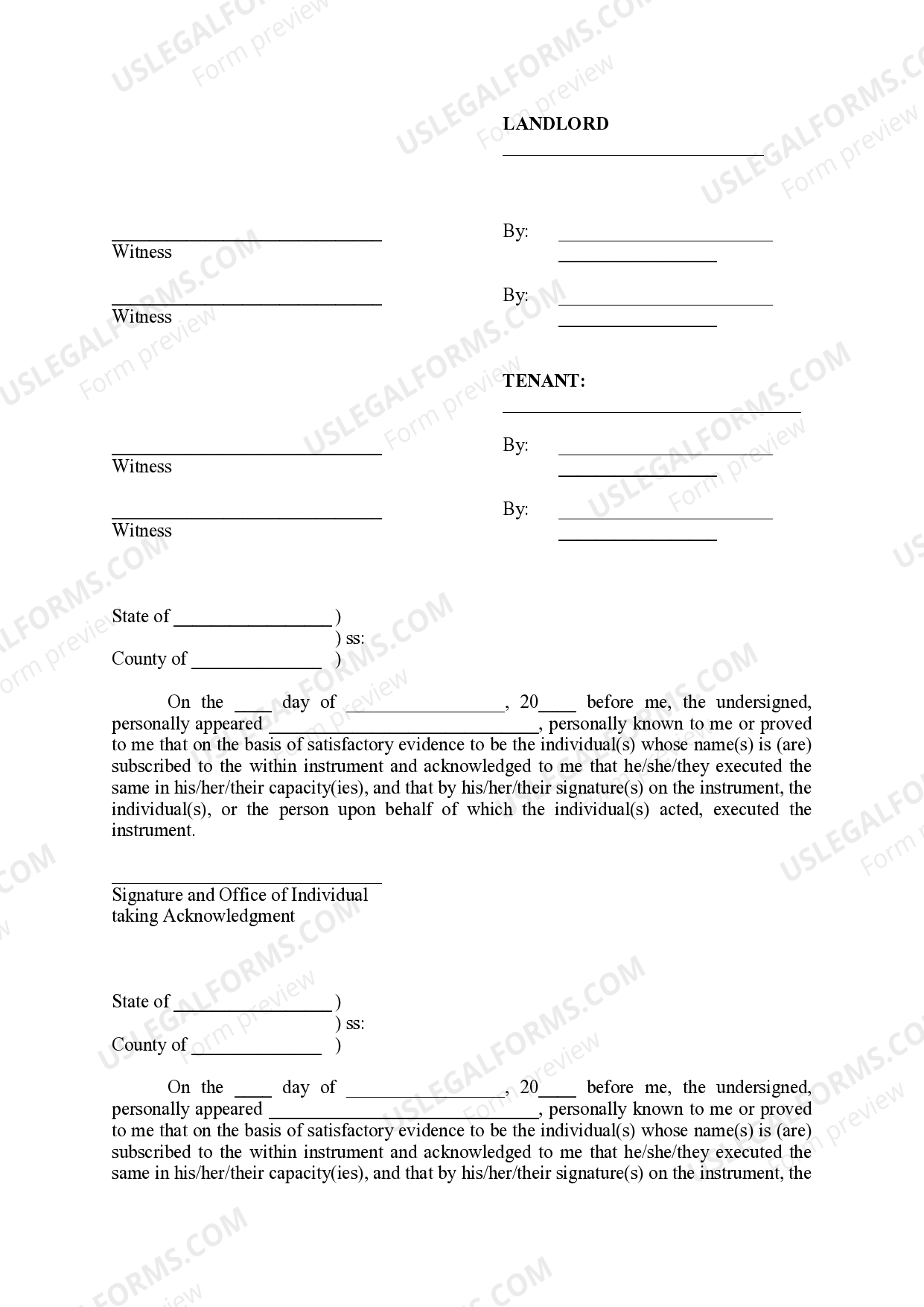 Nebraska Partial Termination of Lease | US Legal Forms