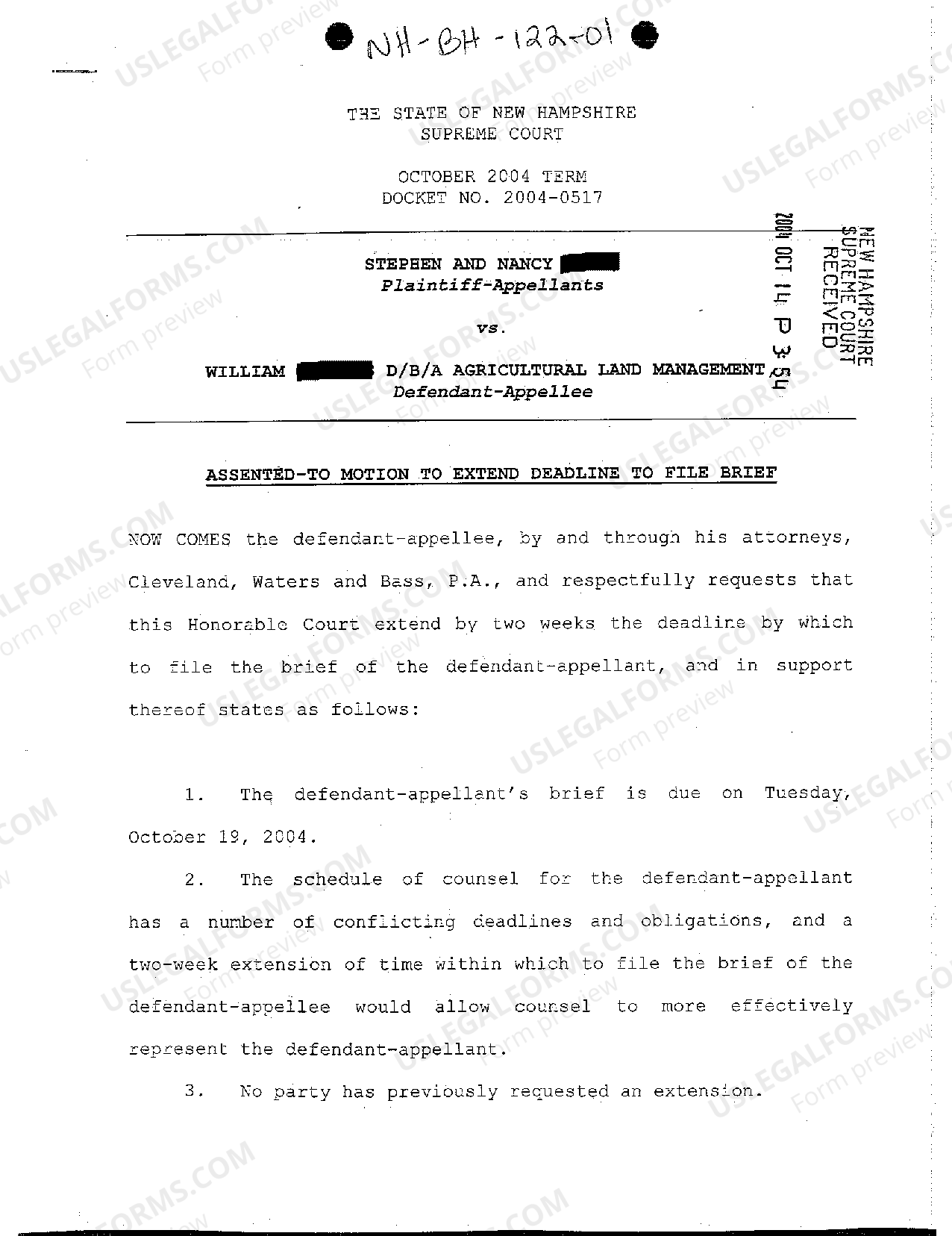 Agreed Order Authorizing Release and Payment of Funds Held in the Court ...