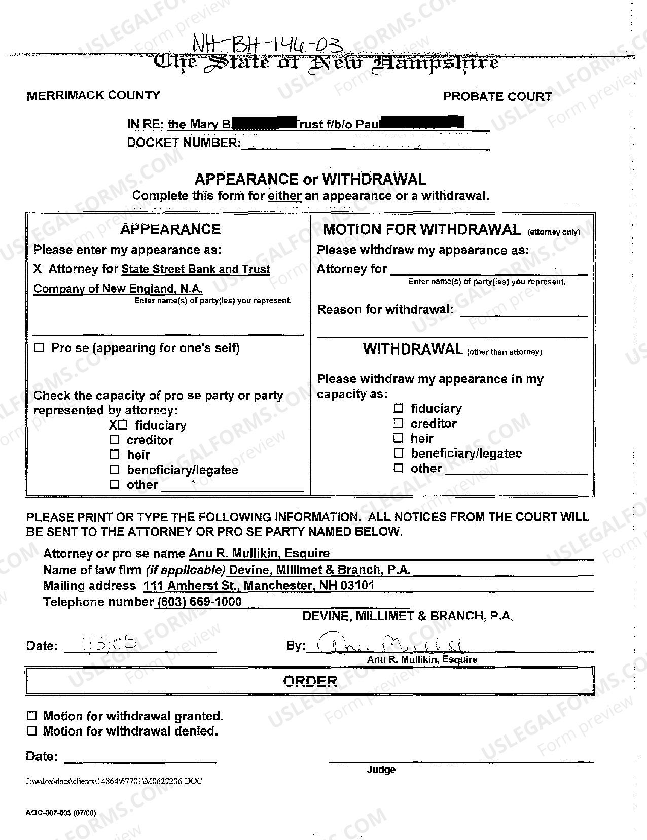 Petition For Order Requiring Production of Will - Petition Order | US Legal Forms