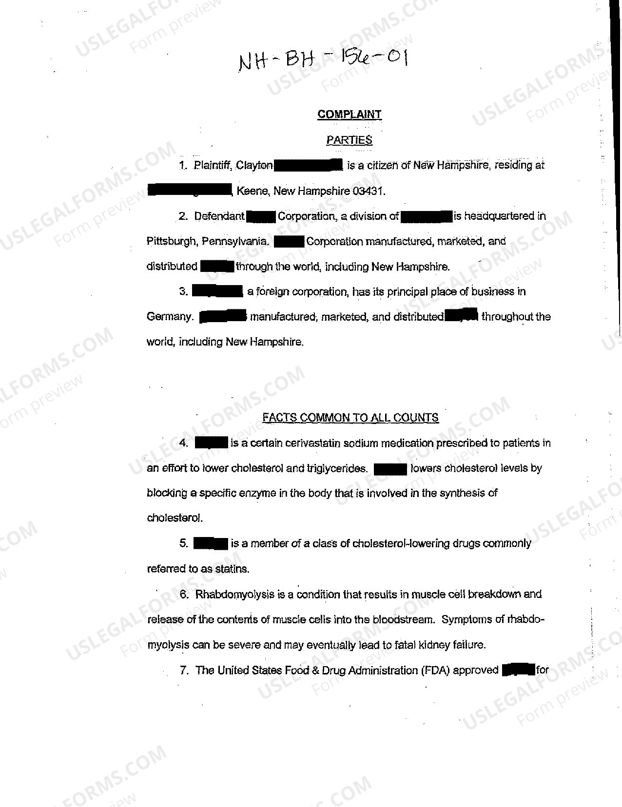 Interrogatories to All Defendants - Personal Injury - All Personal ...