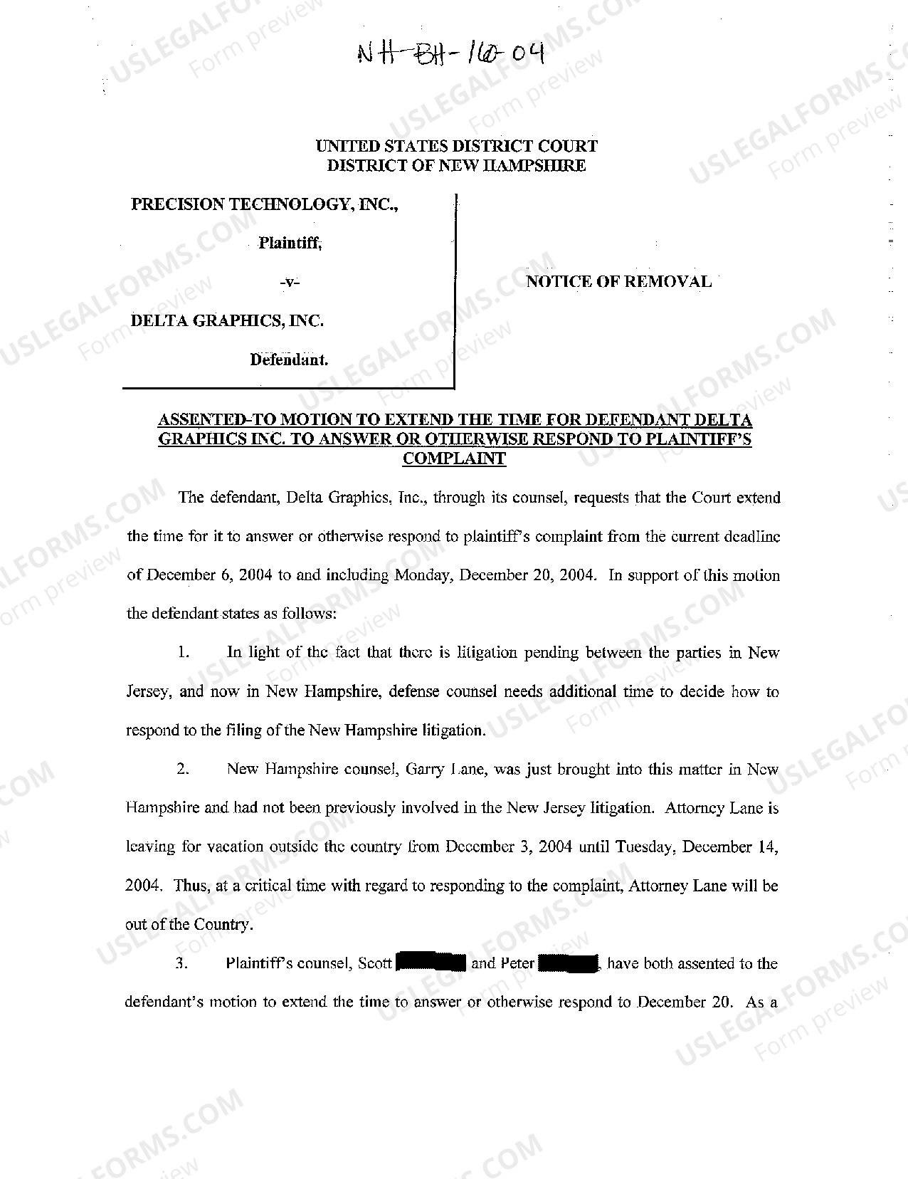 New Hampshire Assented - Do You Need To File A Motion In New Hampshire ...