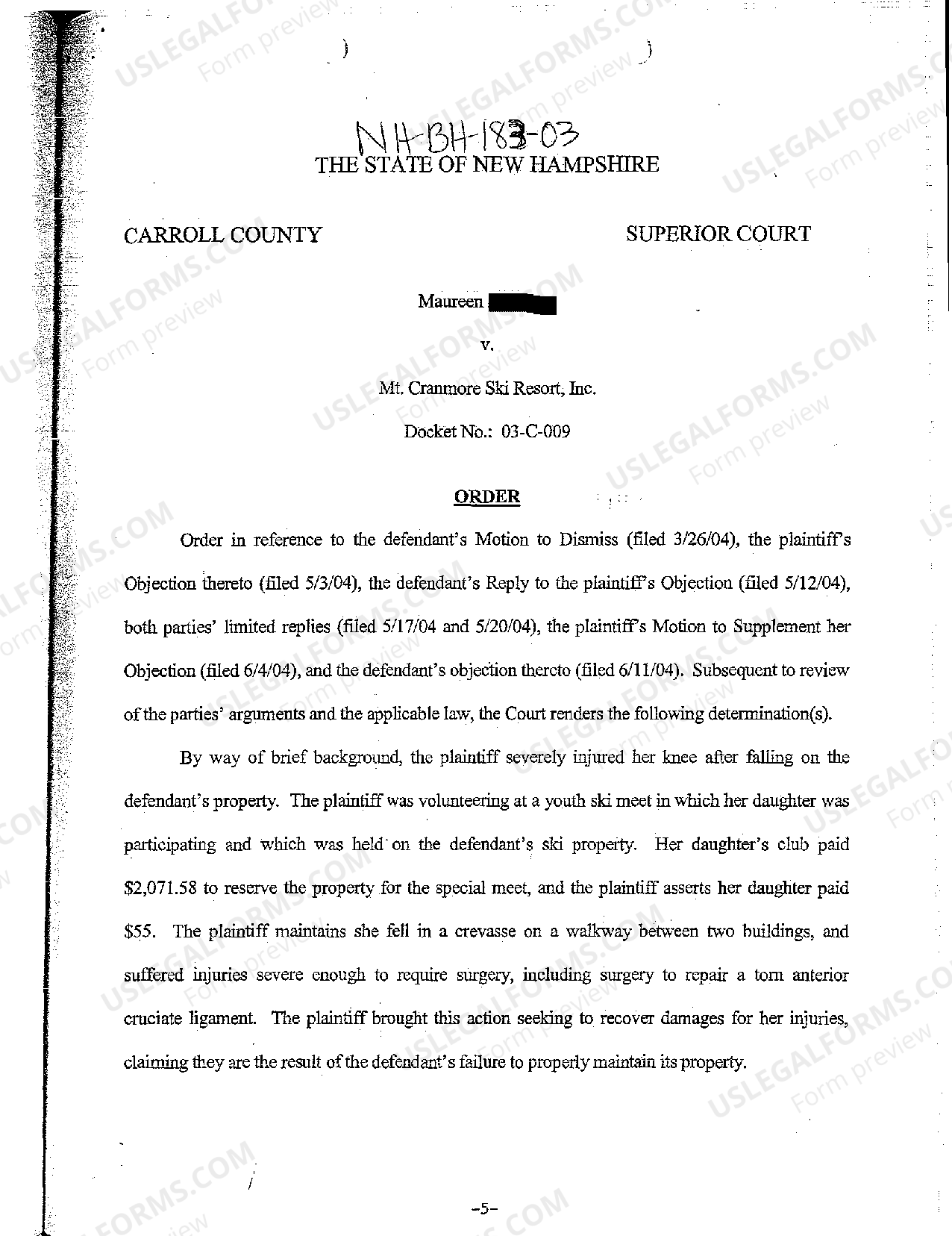 New Jersey Notice of Appearance in Family Matter - Notice Of Appearance ...