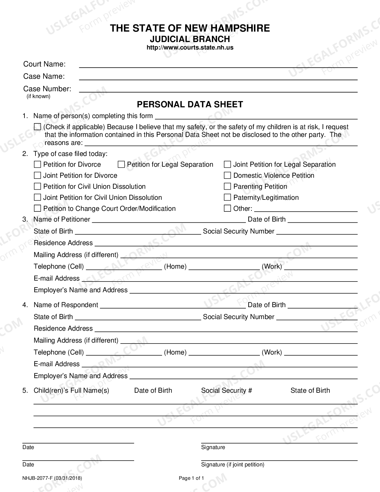 New Hampshire Objection to Defendant's Motion for Summary Affirmance ...
