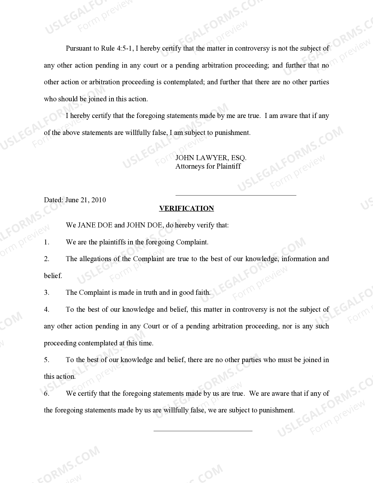 Trespass Civil Complaint Form | US Legal Forms