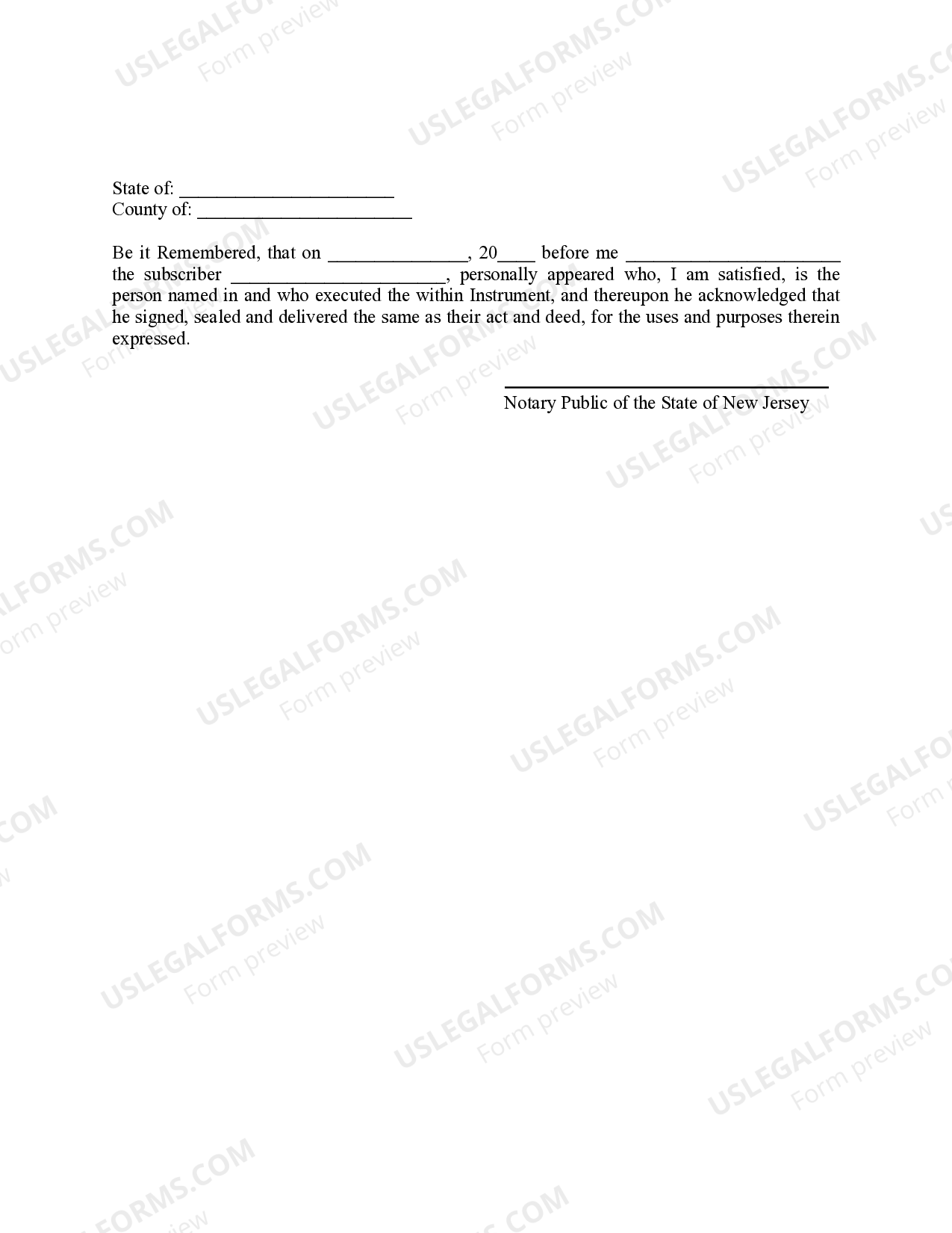 New Jersey Discharge of Lis Pendens - Nj Lis Pendens | US Legal Forms