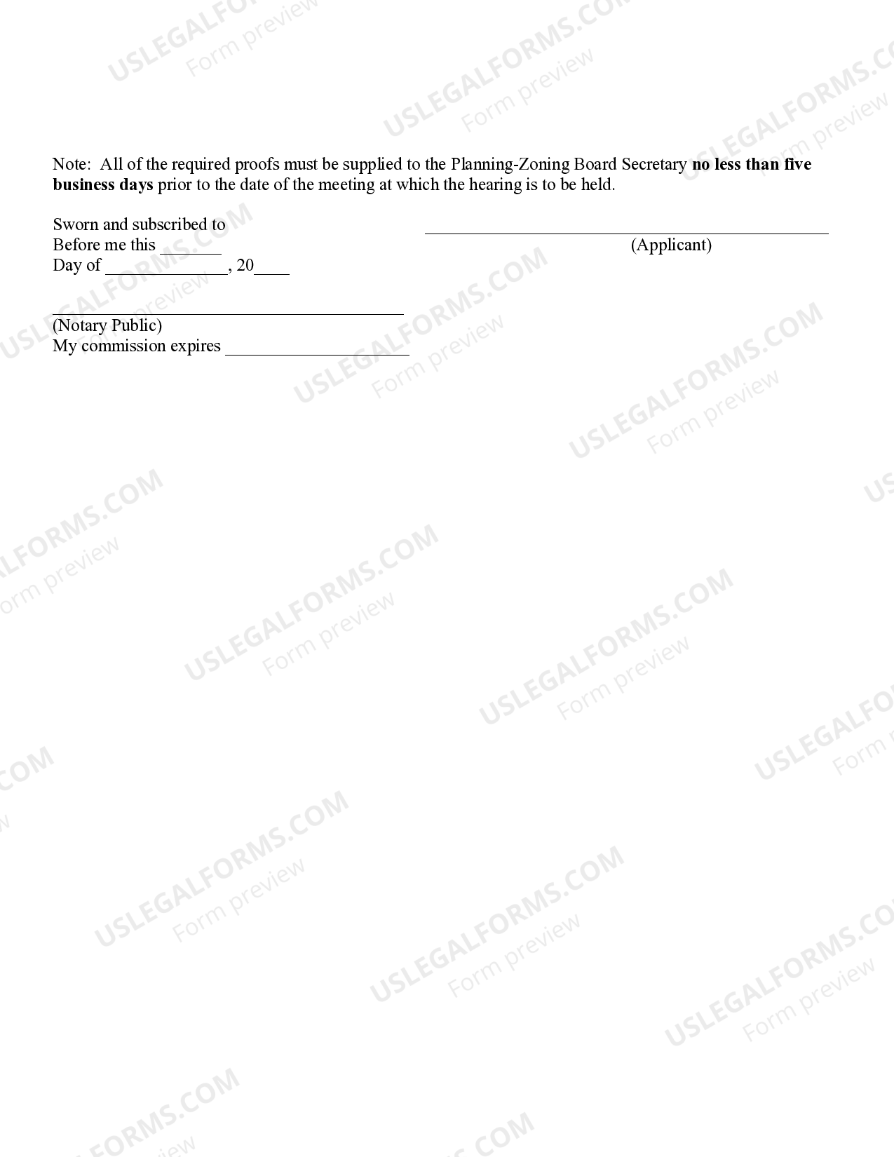 New Jersey Affidavit of Service and Publication | US Legal Forms