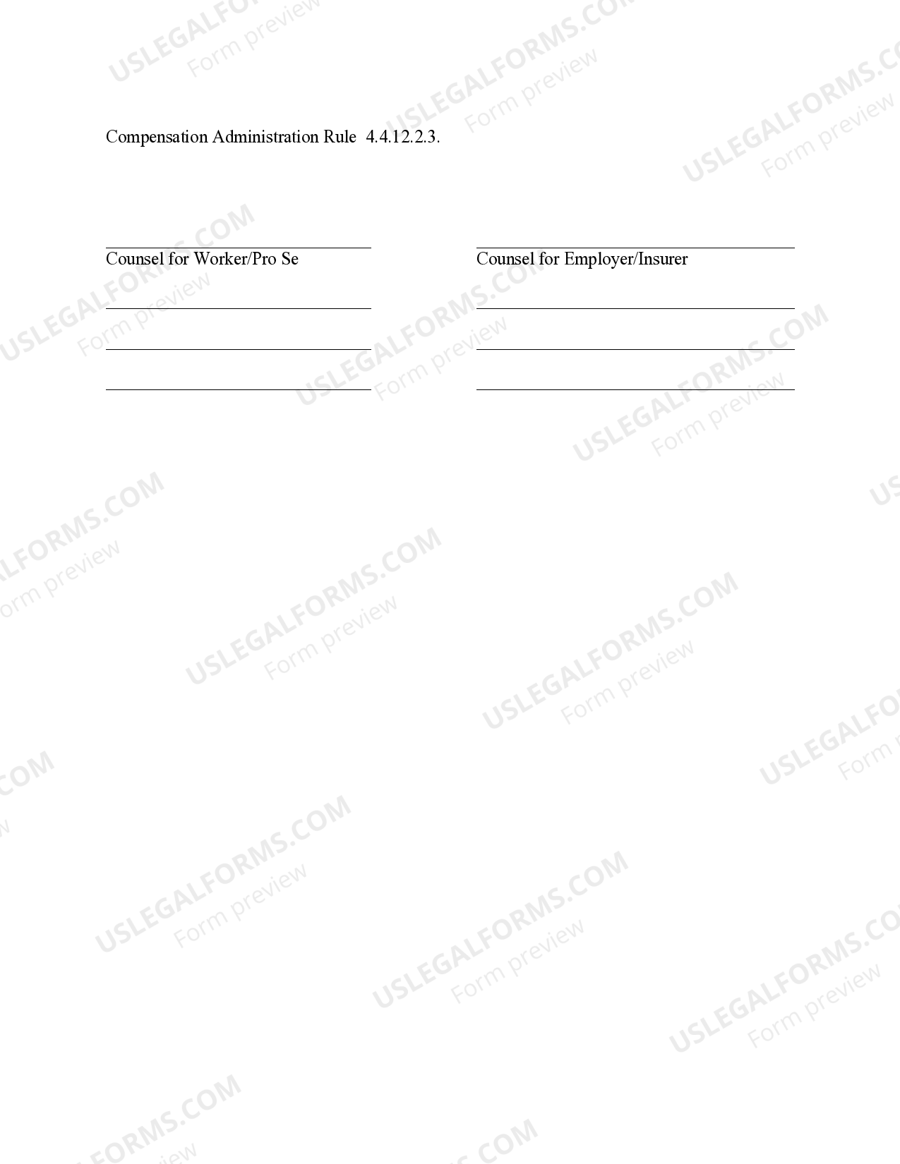 Workers Comp Waiver Form For New Mexico Form | US Legal Forms