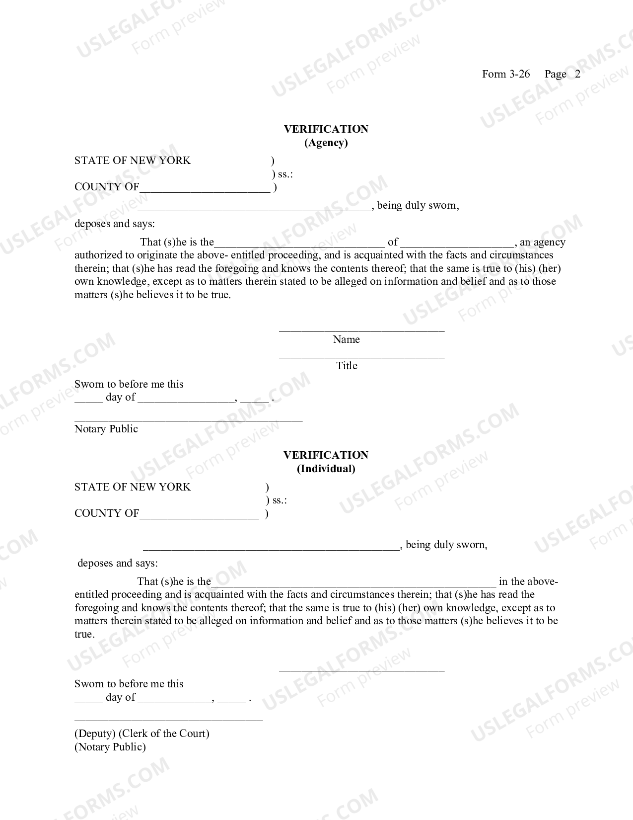 Nassau New York Petition - Cplr 2217 b affidavit sample | US Legal Forms