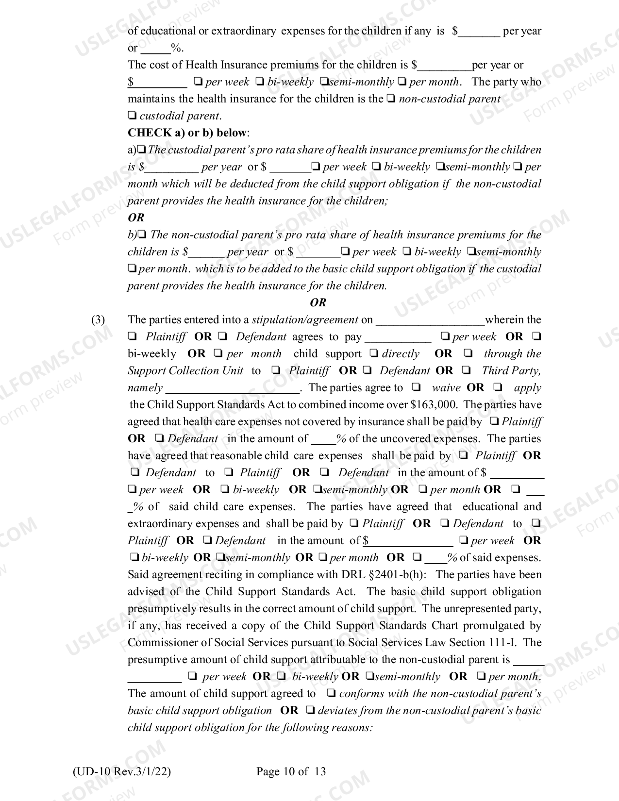 New York Findings of Fact and Conclusions of Law | US Legal Forms