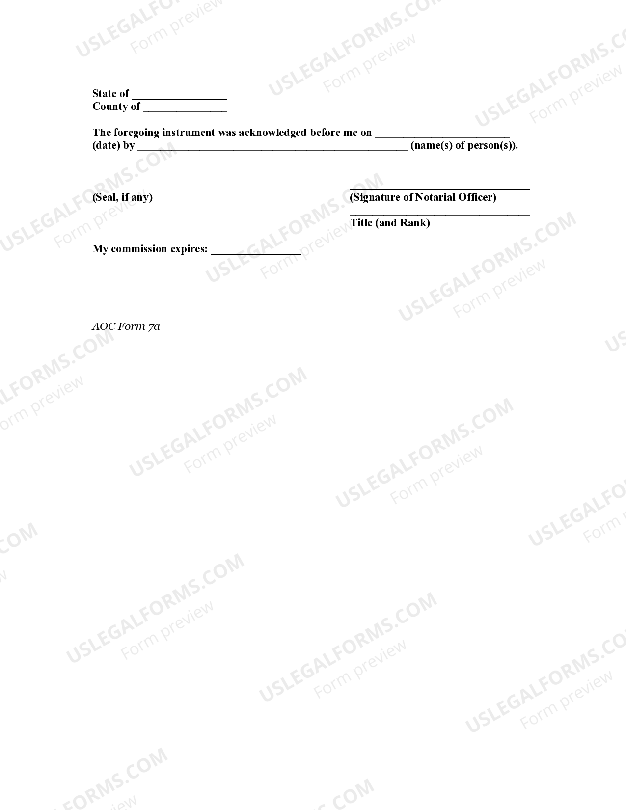 Affidavit Form Oklahoma For Birth Certificate | US Legal Forms