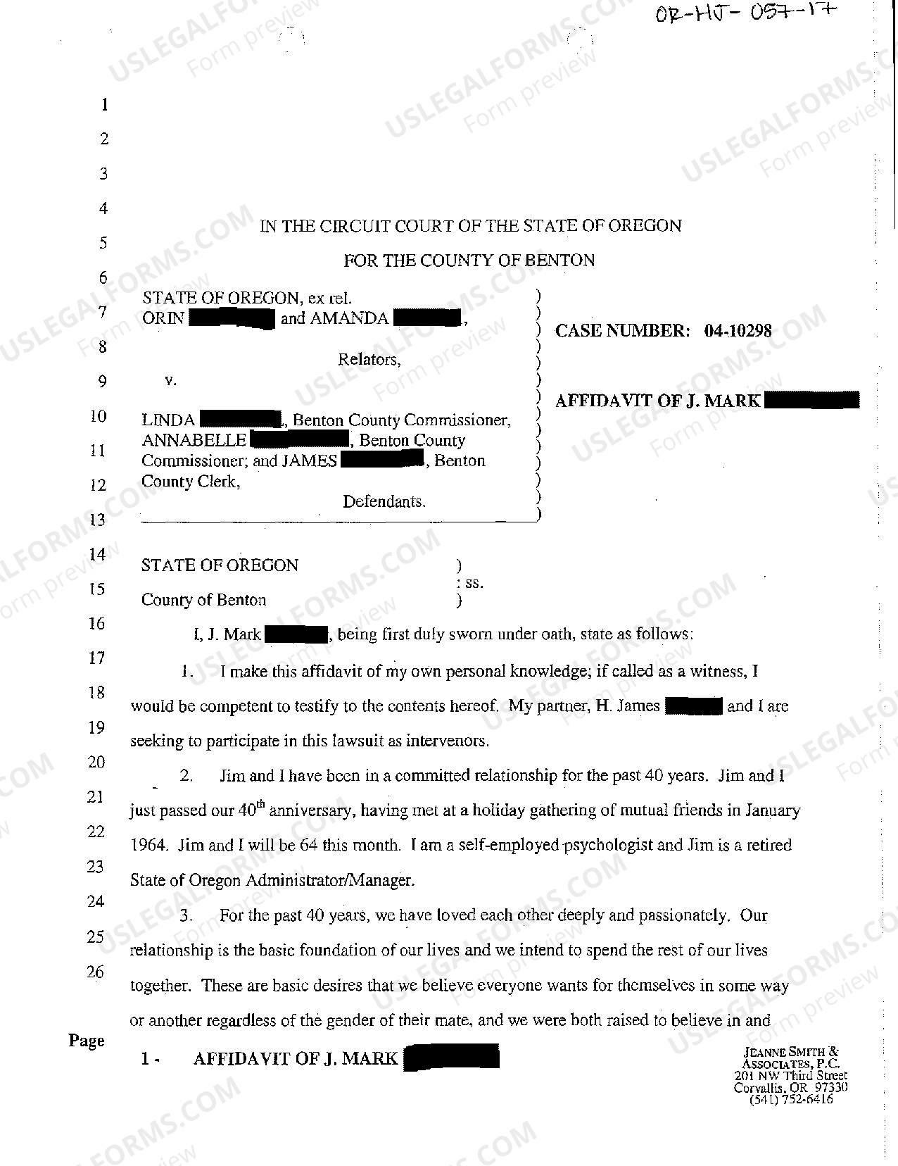 Affidavit Regarding Consent to Cremation of Remains - Cremation ...