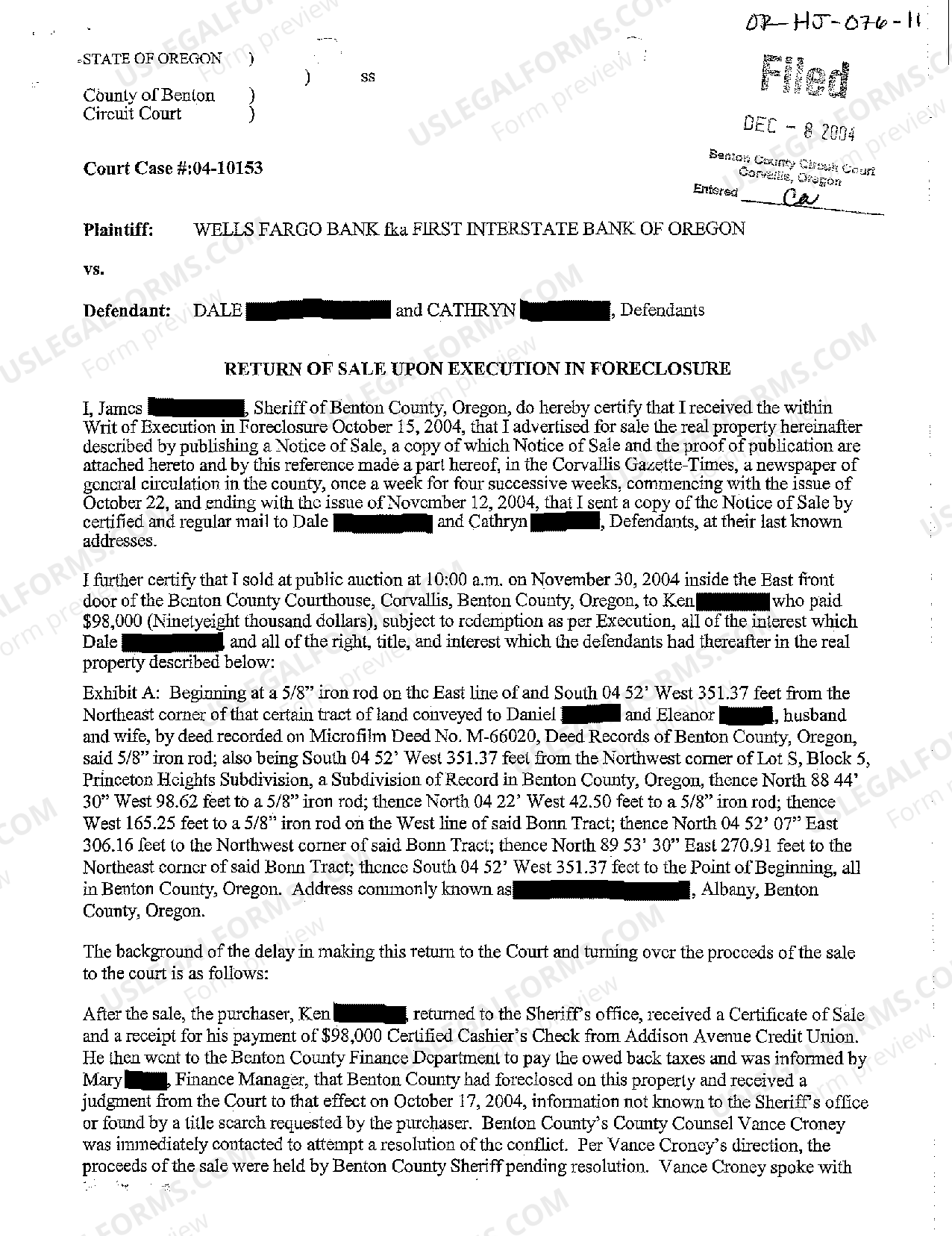 Demand for Accounting from a Fiduciary such as an Executor, Conservator ...