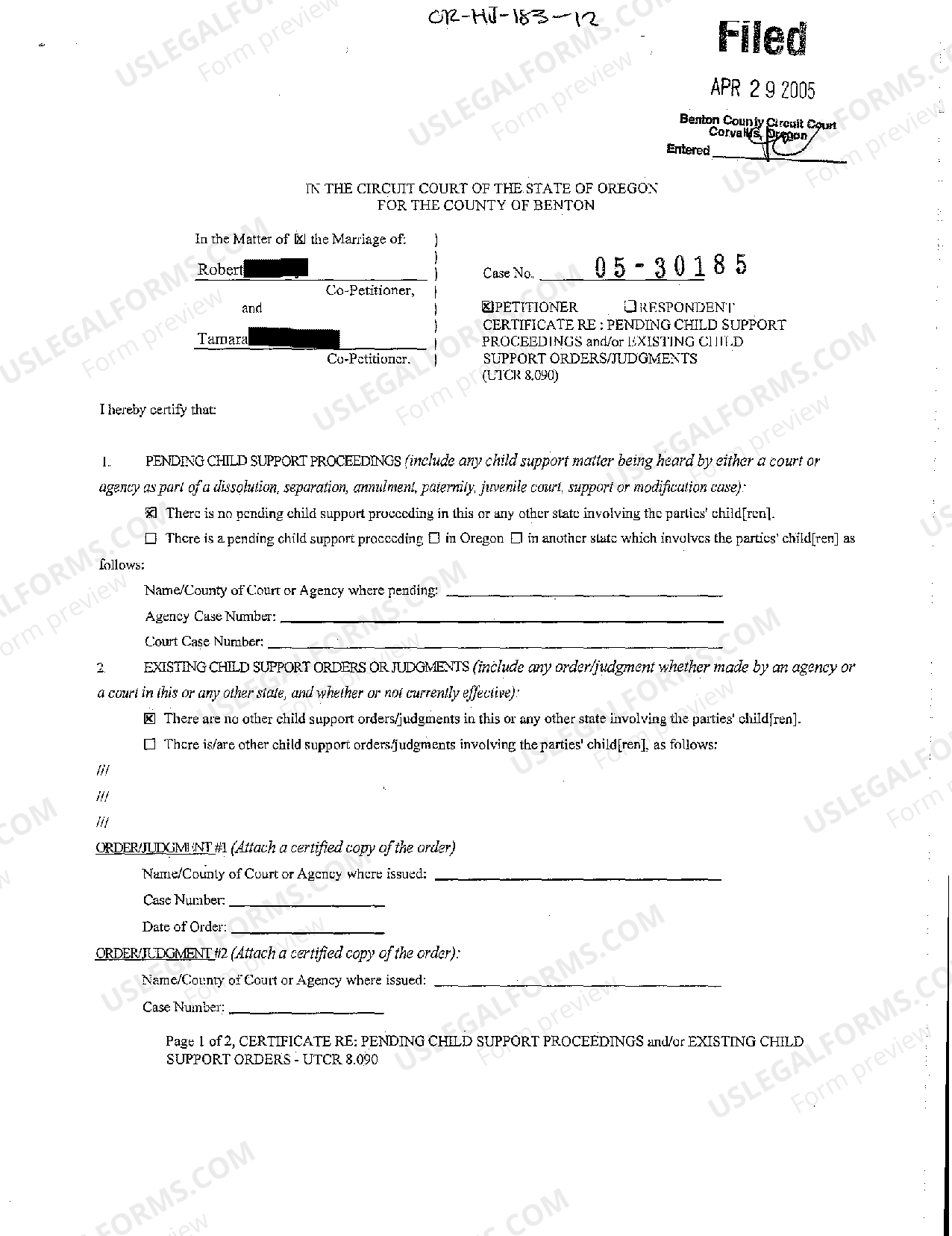 New Jersey Verified Complaint for Name Change Application | US Legal Forms