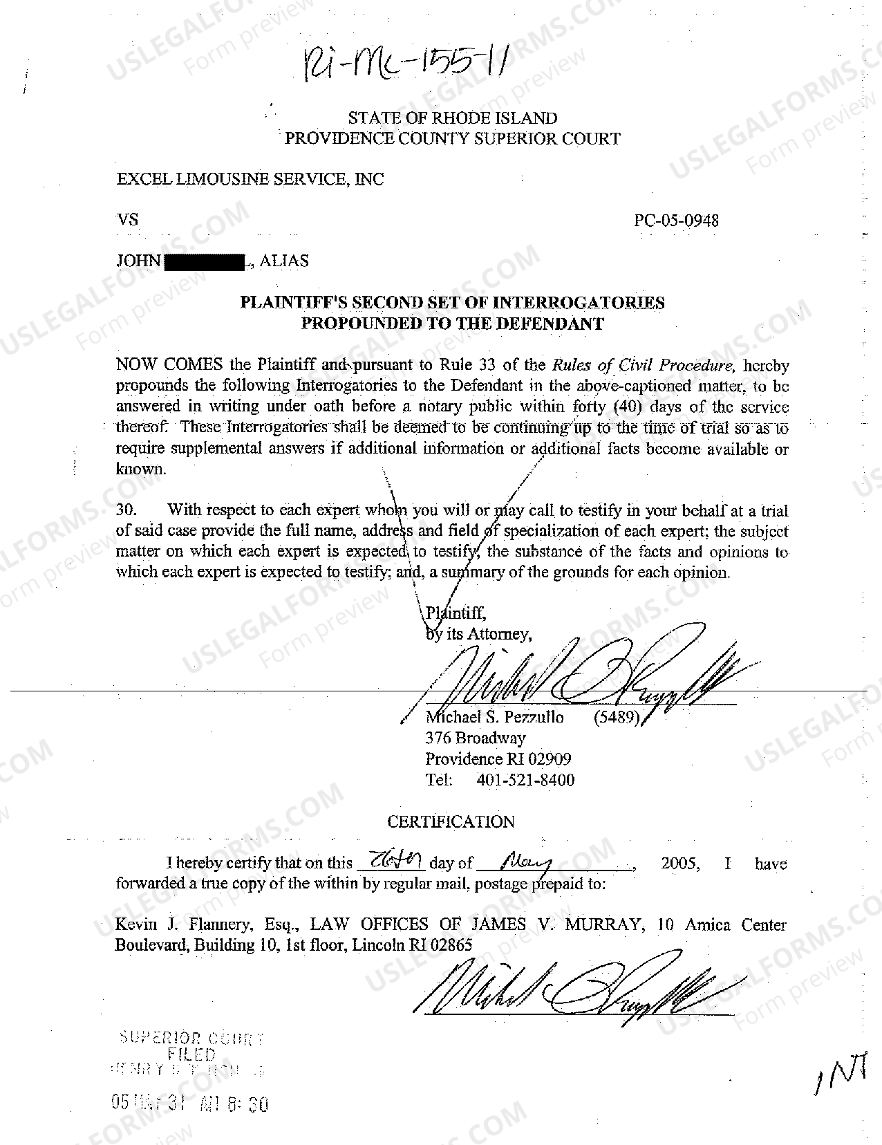 Rhode Island Plaintiff's Second Set of Interrogatories Propounded to ...