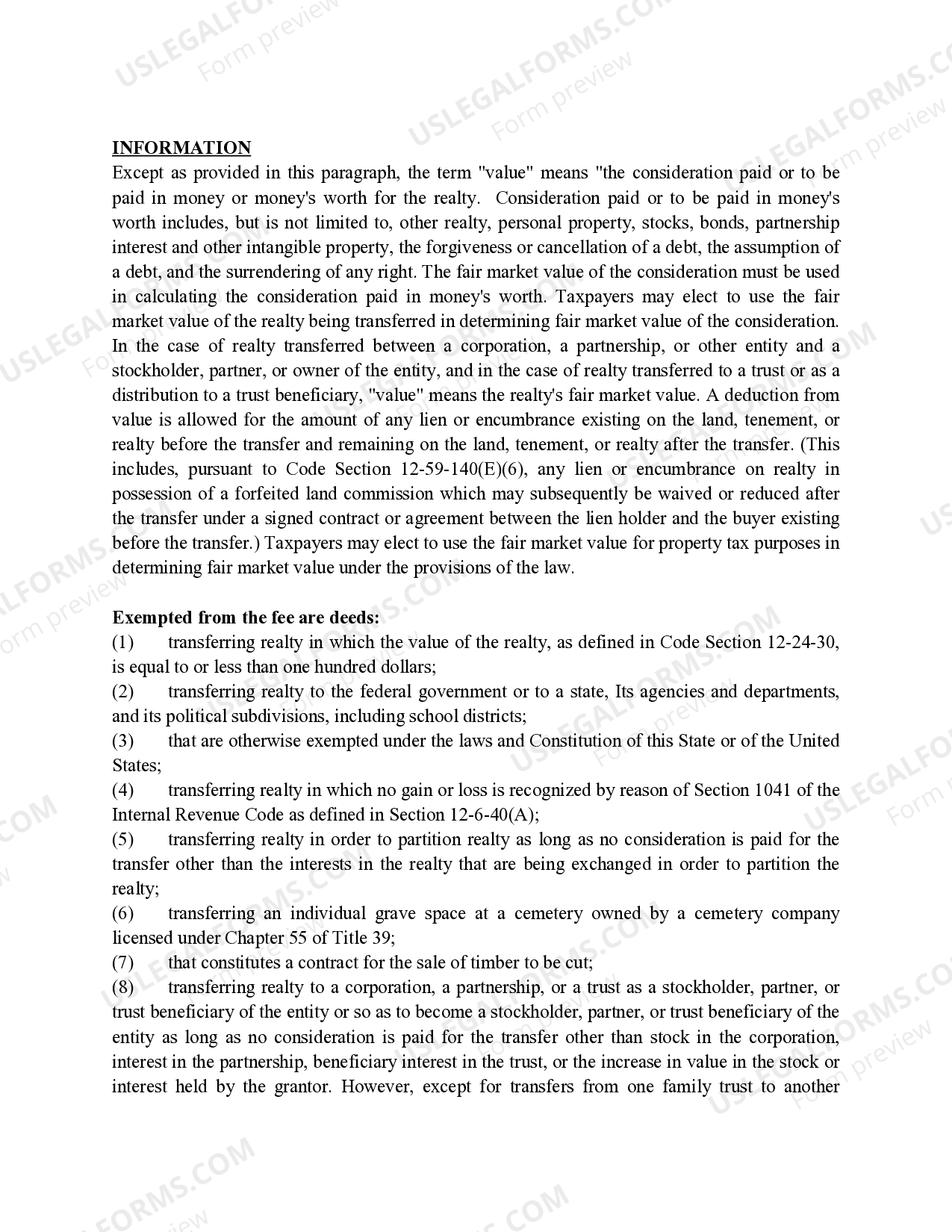 South Carolina Deed - Public Sale - South Carolina Deed | US Legal Forms