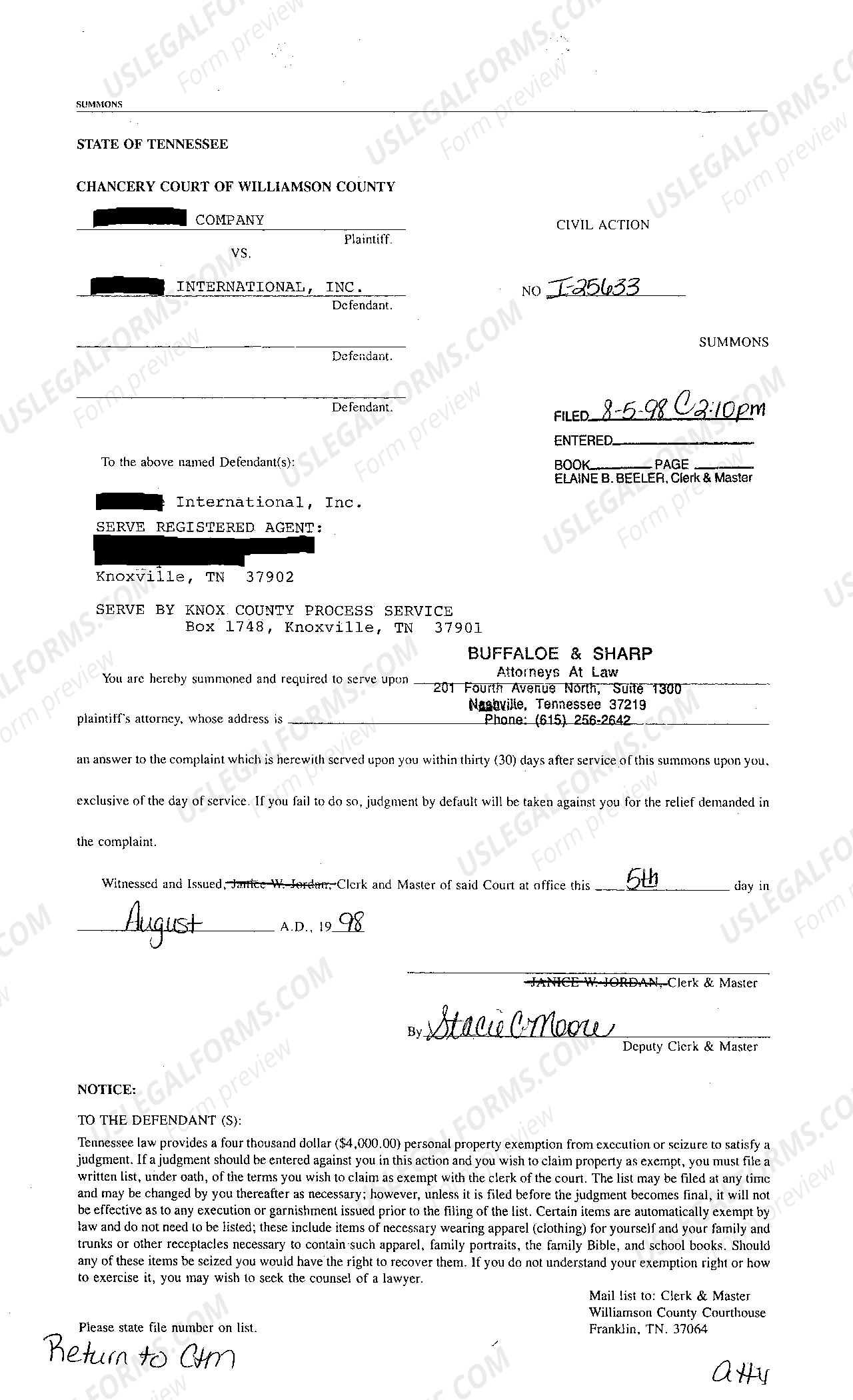 Tennessee Motion For Default Judgment - Motion For Default Judgment Tennessee | US Legal Forms