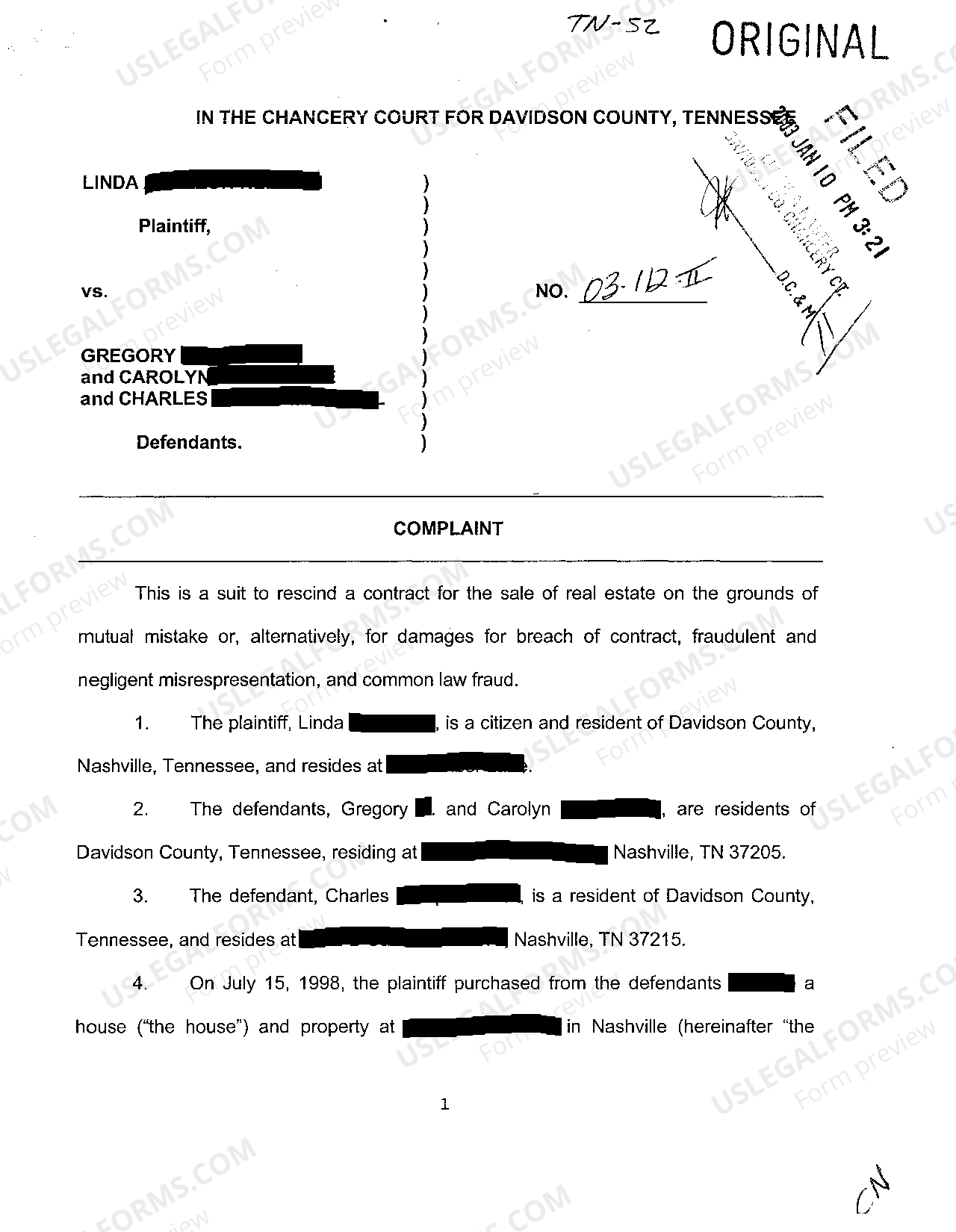 Notice of Capital Call Request to Member, Unpaid Contribution of Member ...