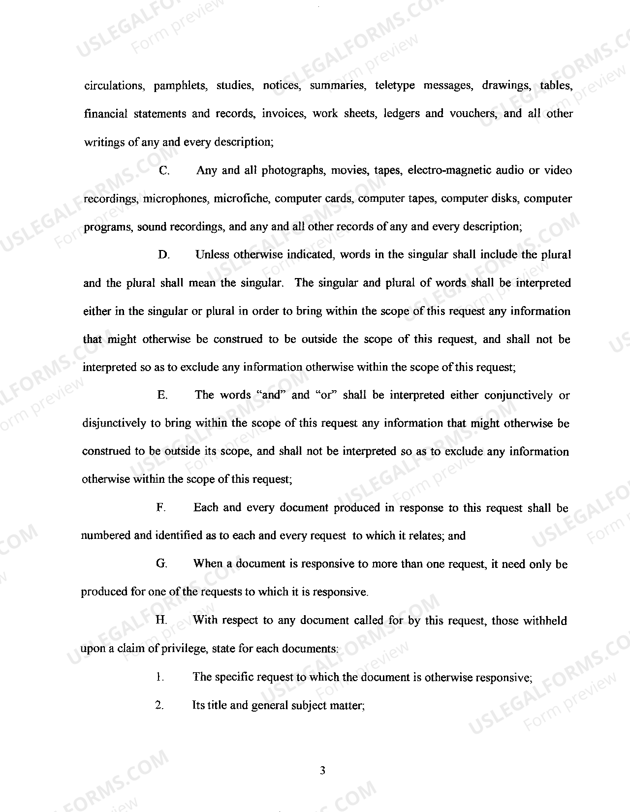 Tennessee Interrogatories And Requests For Production | US Legal Forms