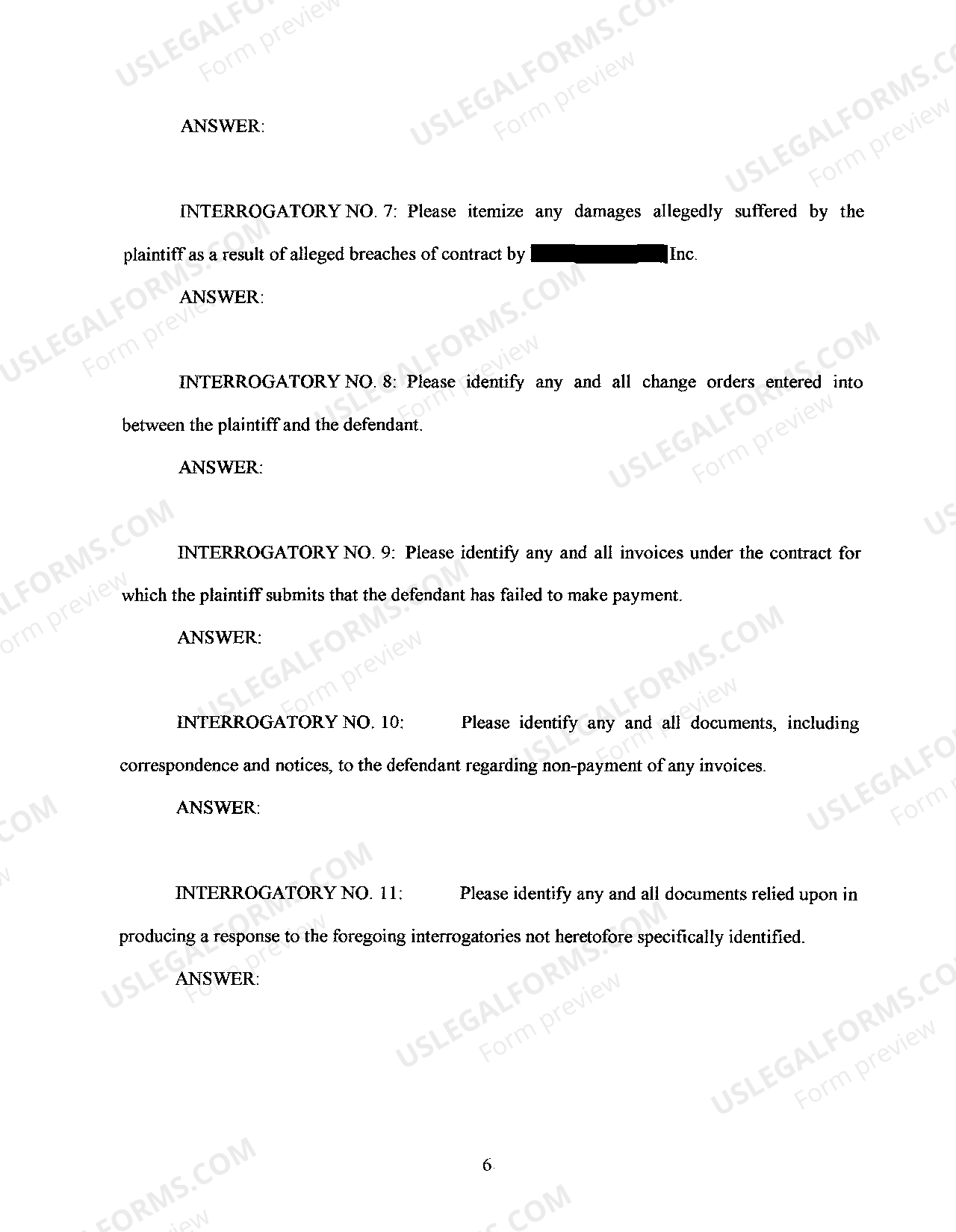 Tennessee Interrogatories And Requests For Production | US Legal Forms