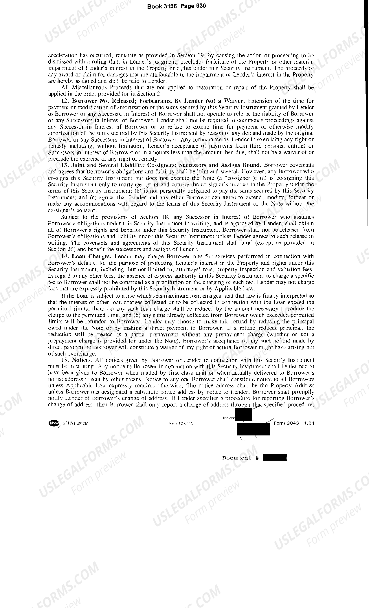 Tennessee Sample Deed of Trust - Derivation Clause Tennessee Example ...