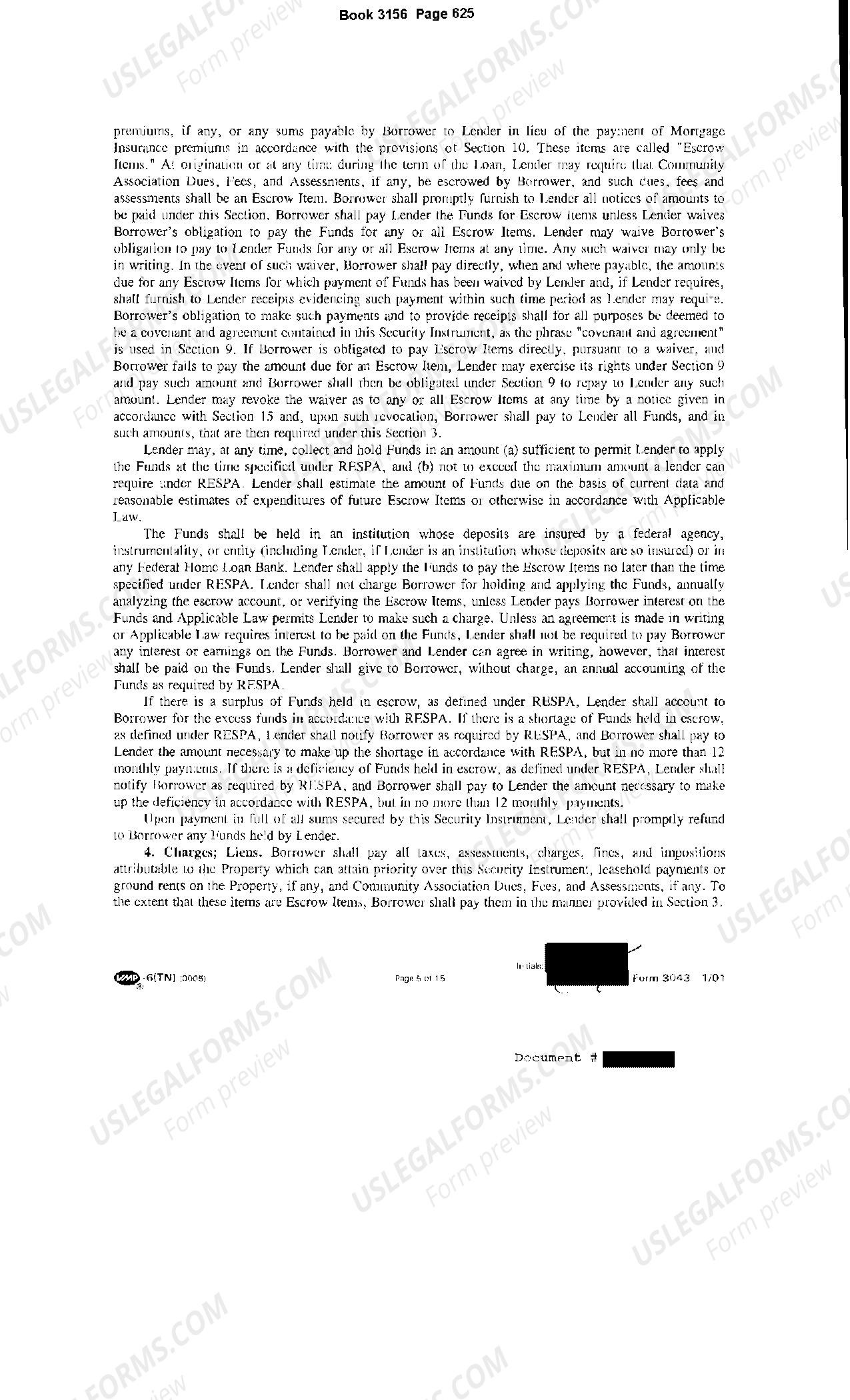 Tennessee Sample Deed of Trust | US Legal Forms