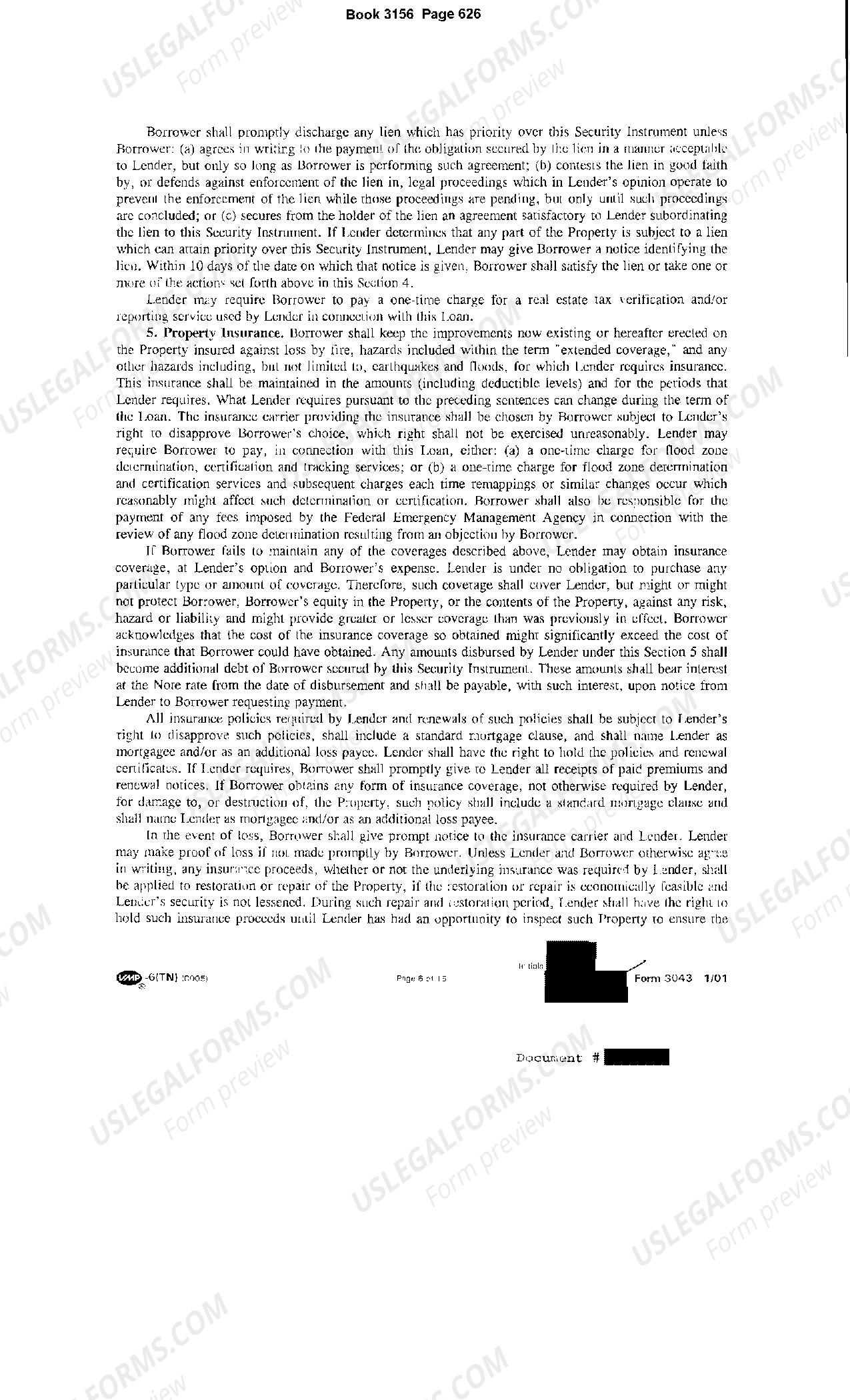 Tennessee Sample Deed of Trust - Derivation Clause Tennessee Example ...