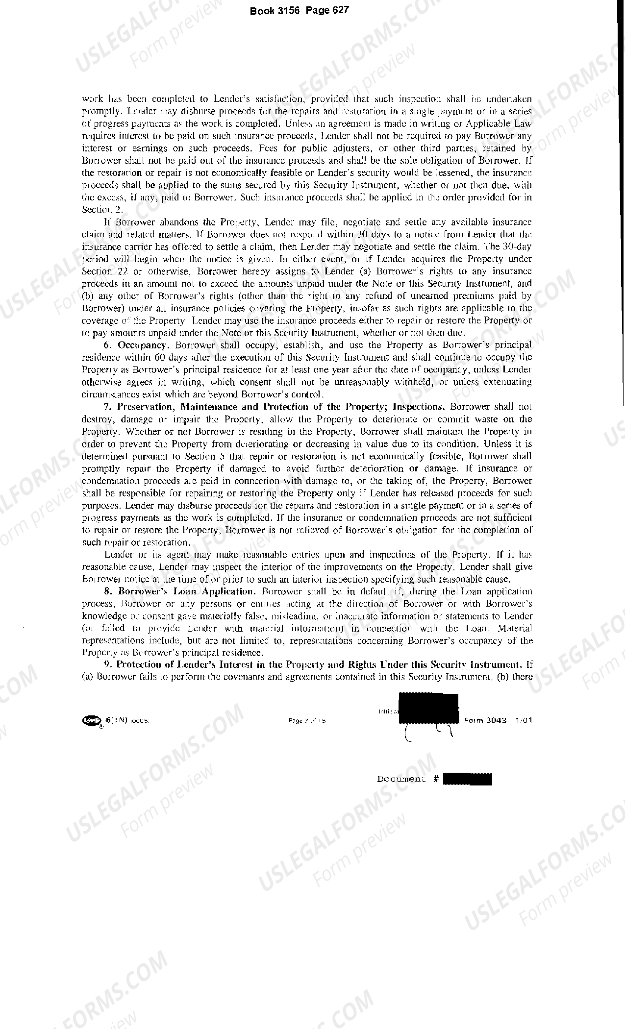 Tennessee Sample Deed of Trust - Derivation Clause Tennessee Example ...