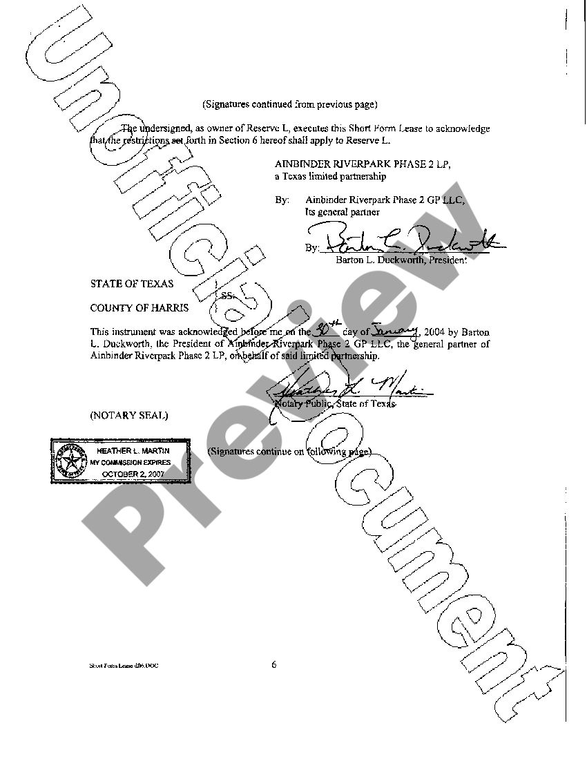 Texas Short Form Lease Commercial Lease Short Form US Legal Forms texas-short-form-lease-commercial-lease-short-form-us-legal-forms