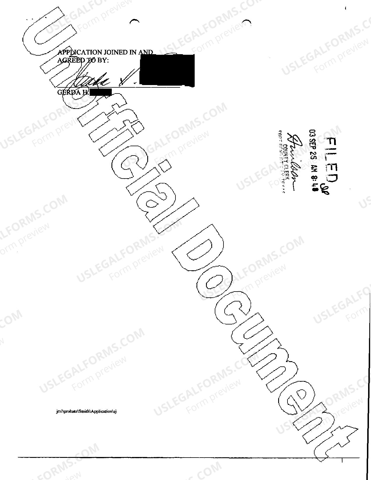 Texas Application for Probate of Will and Letters of Administration ...