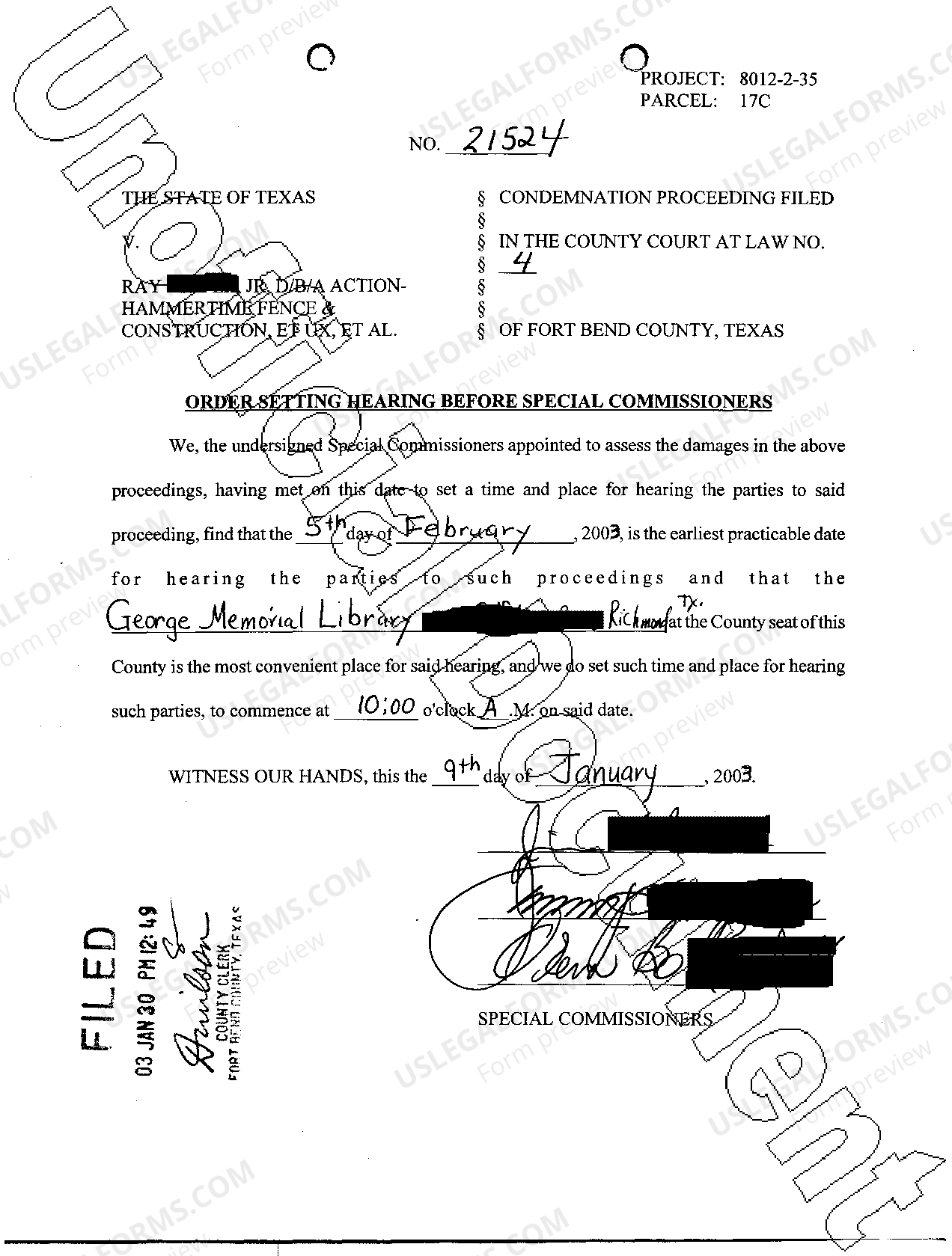 Texas Order Setting Hearing - What Is An Order Setting Hearing Texas ...