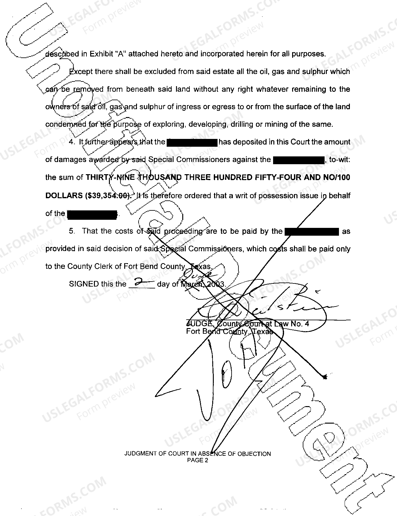 Objection Form Texas For Child Support | US Legal Forms